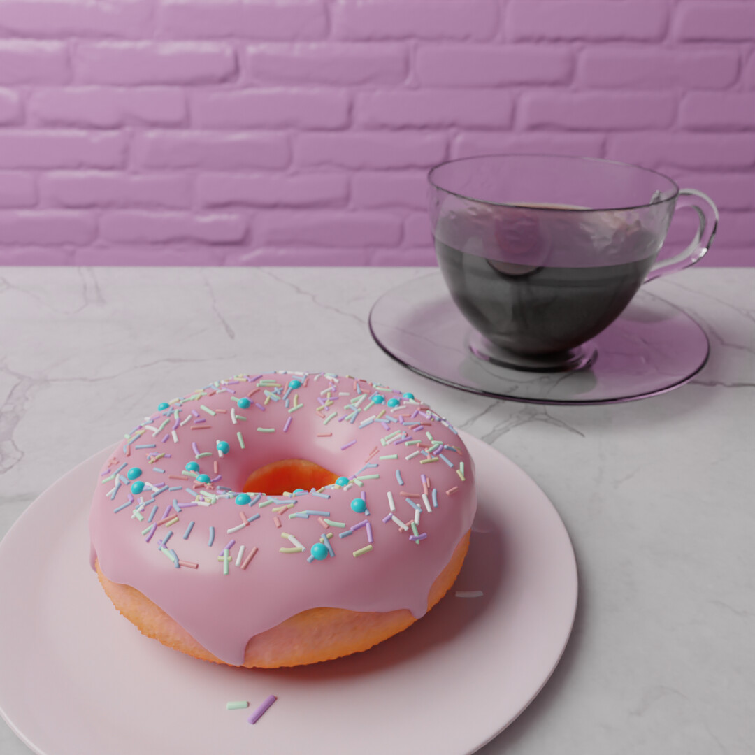 ArtStation - Blender Donut
