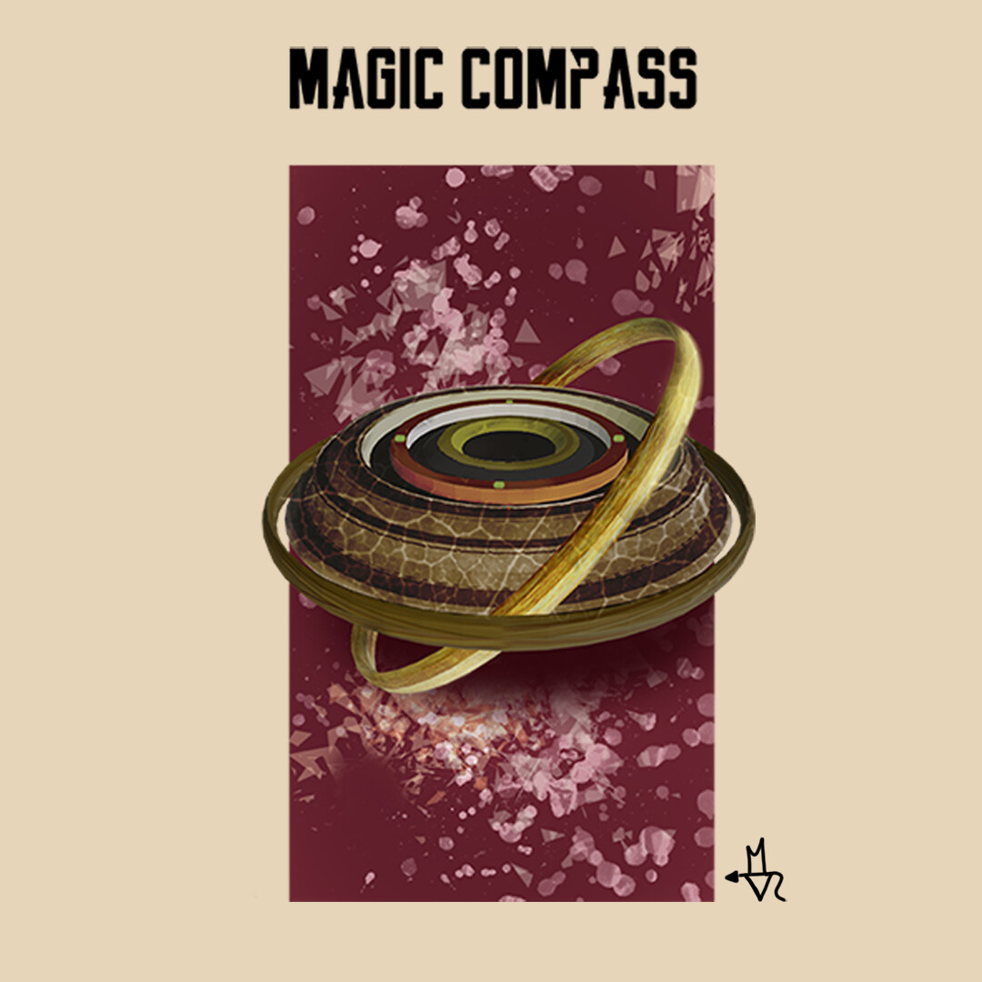ArtStation - Magic compass concept art