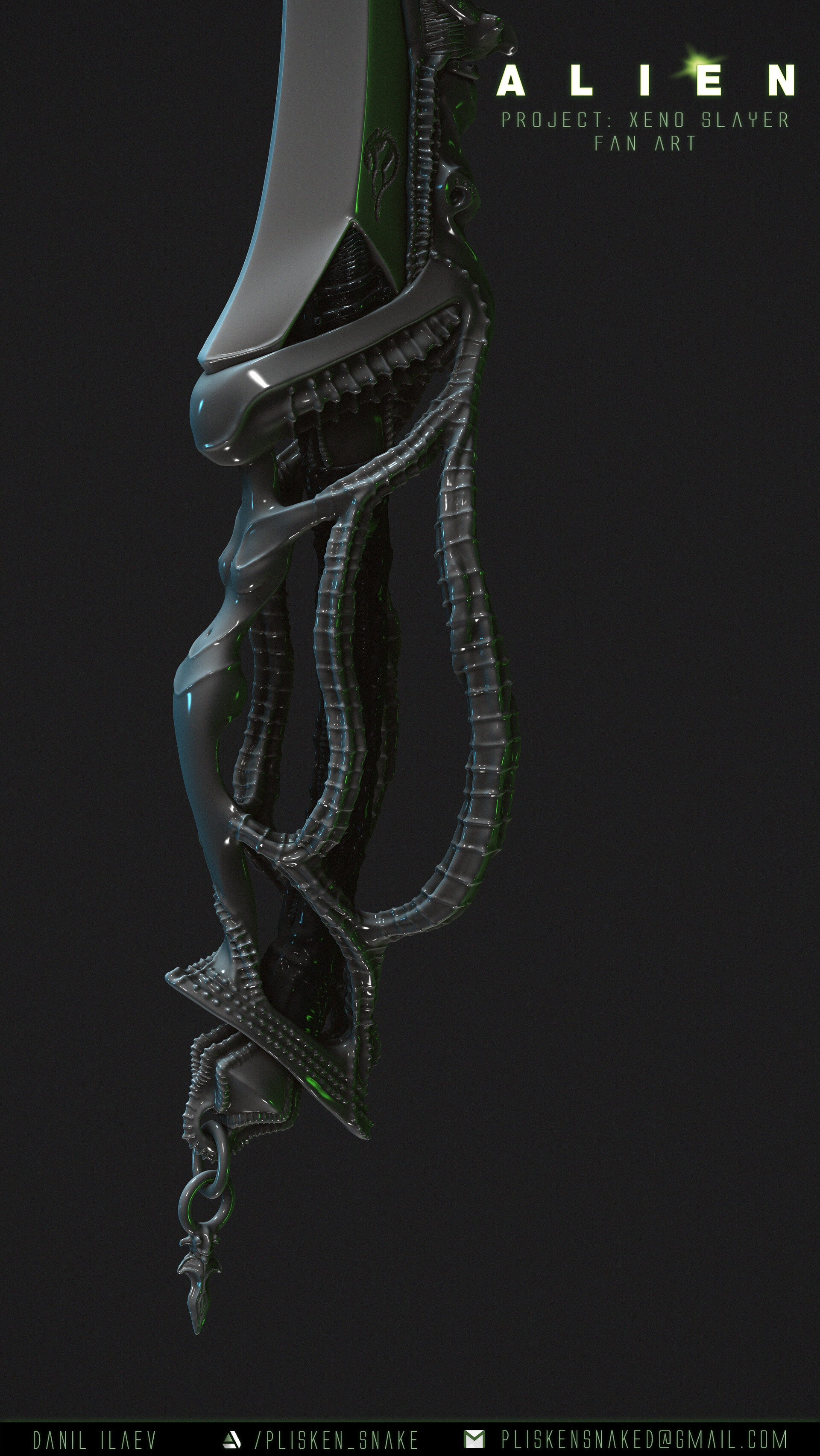 Daniel - Alien: Xeno Slayer(Fan Art) WiP