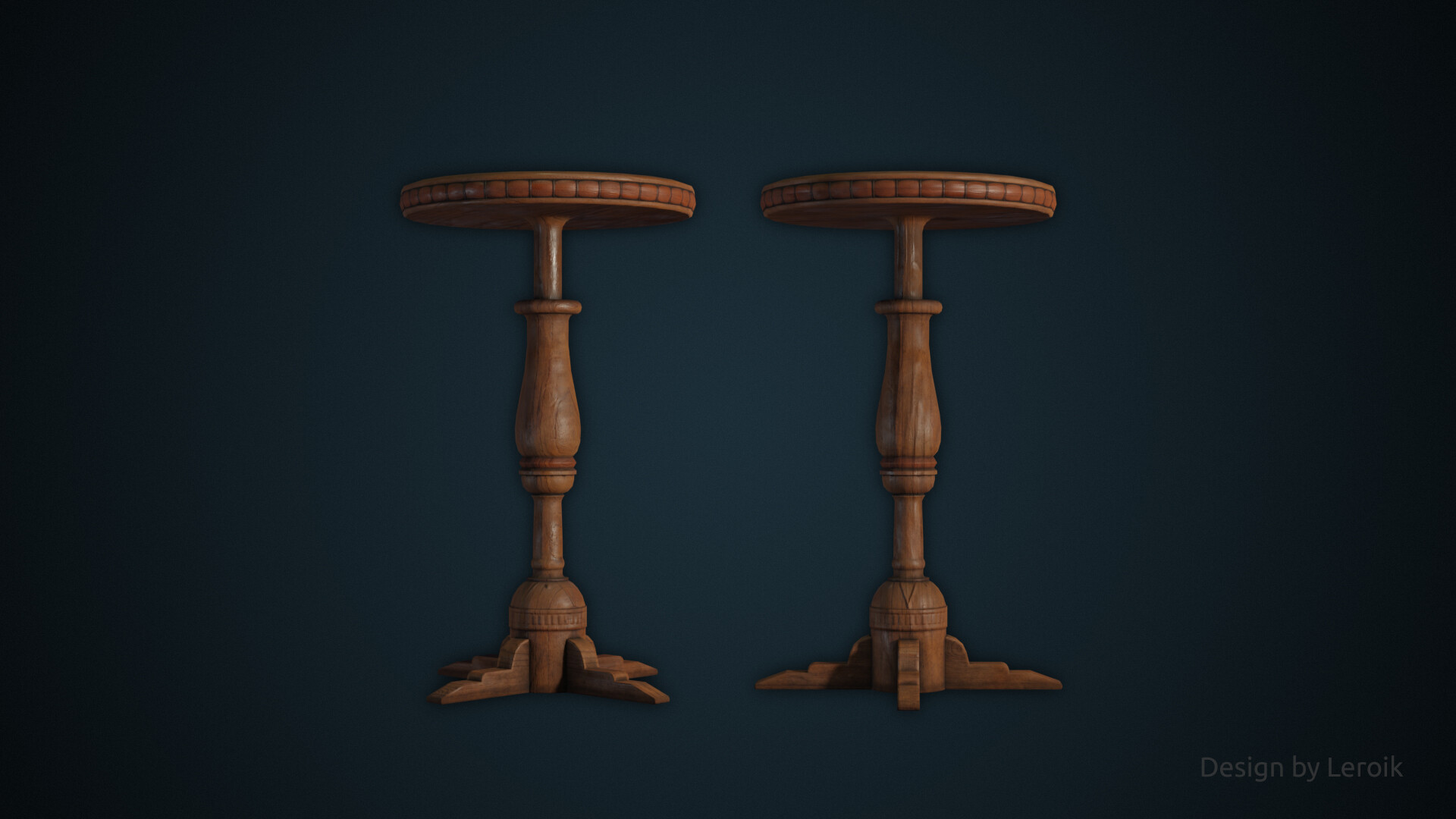 ArtStation - Old-fashioned table