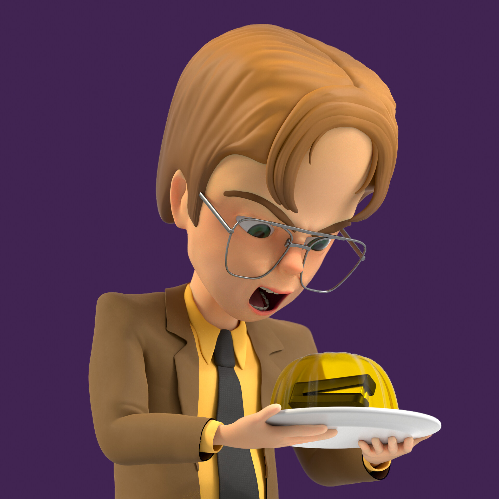 ArtStation - Dwight Schrute - The Office