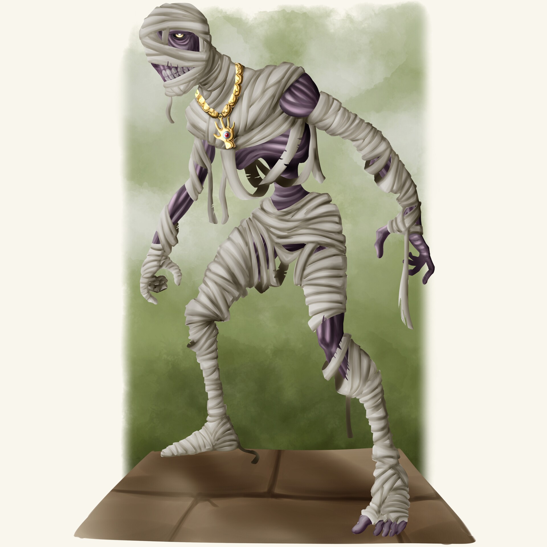 ArtStation - D&D Mummy