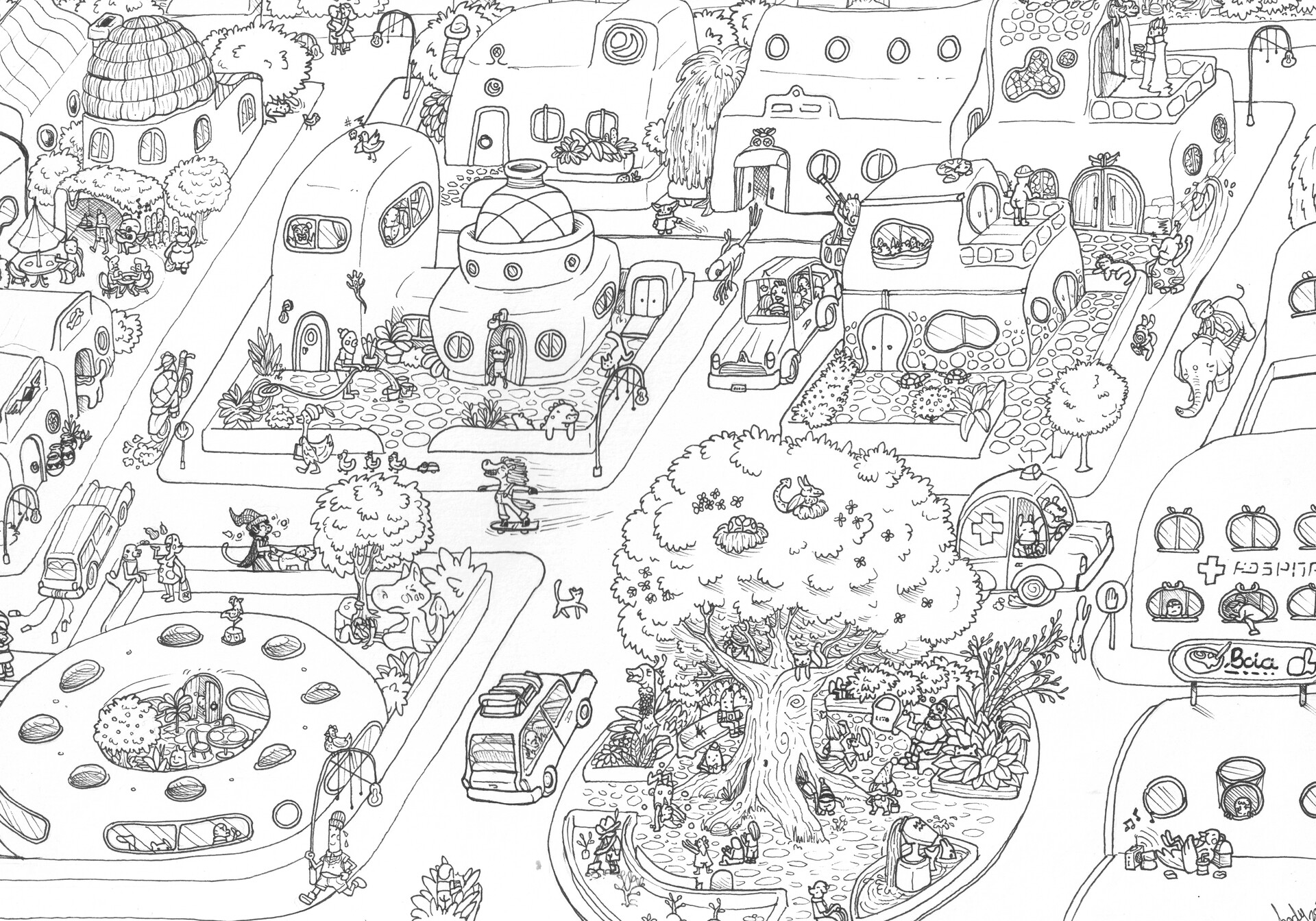 ArtStation - An ordinary city