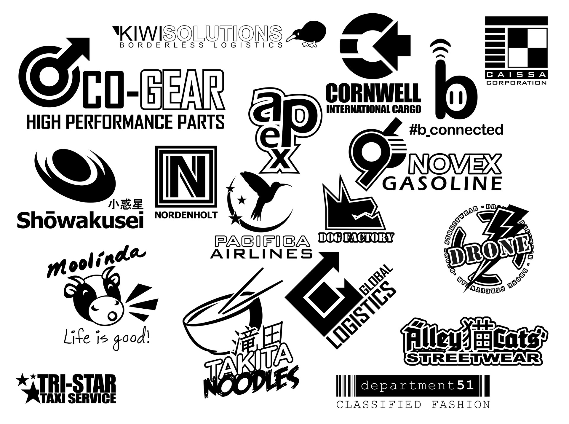 ArtStation - Street Dogs RIOT - Logos