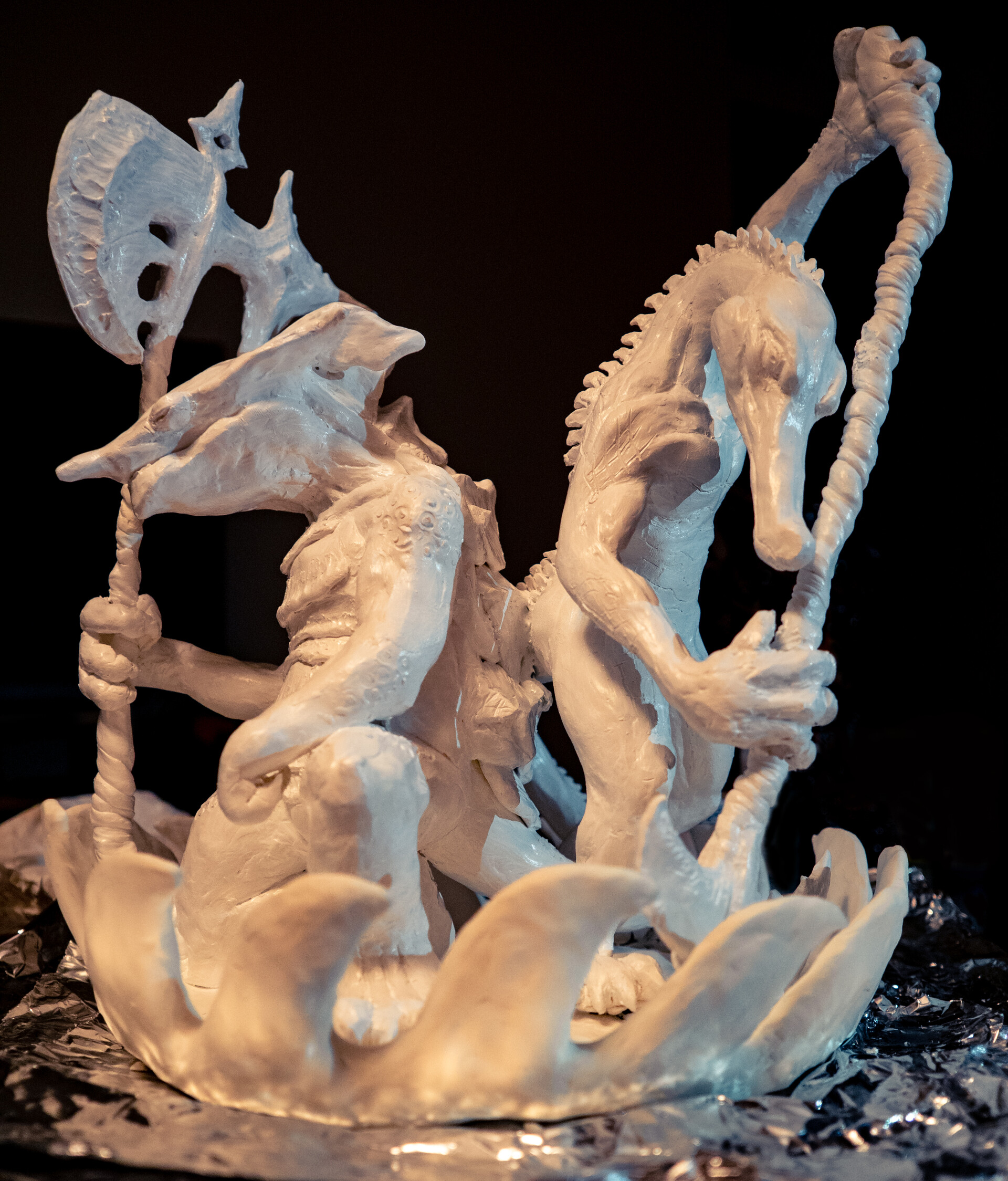 Jacob Browning - Ghar and Mata Sculpture