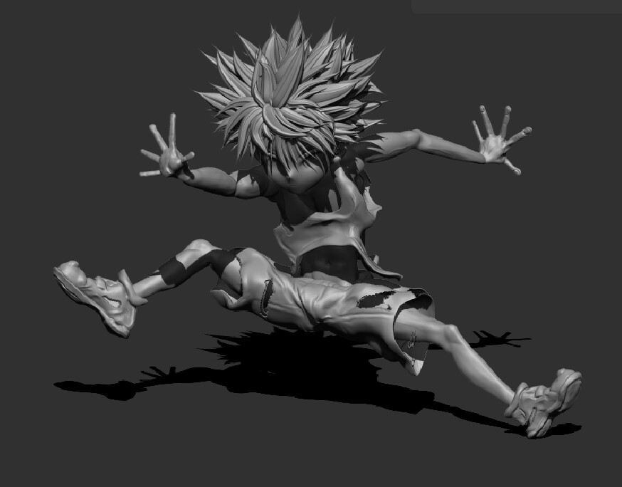 ArtStation - 3D Killua Zoldyck -WIP-