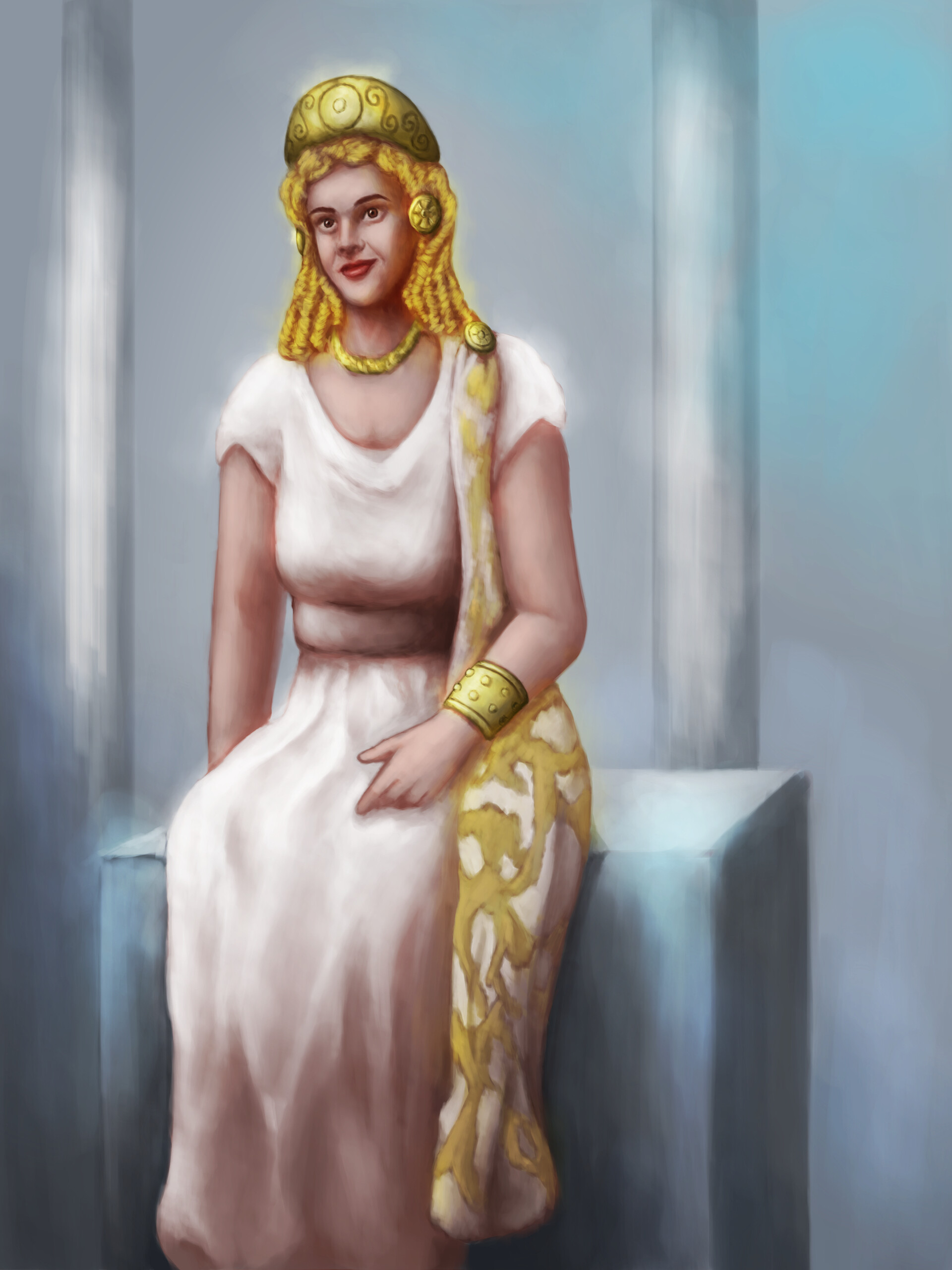 ArtStation - Hera - Jason and the Argonauts fan art