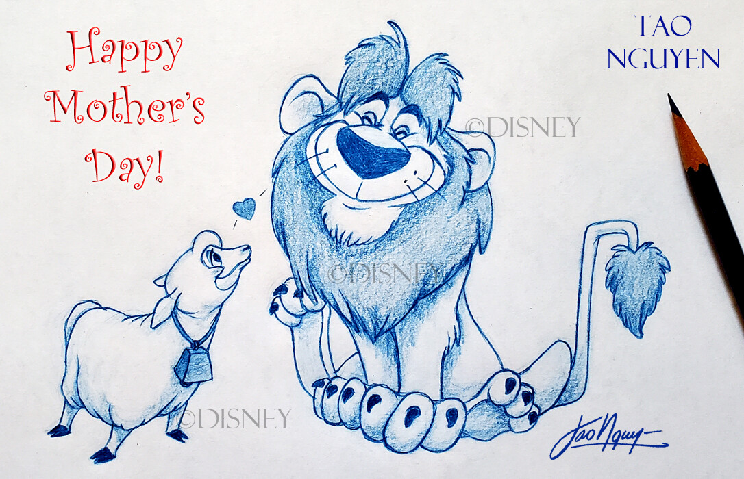 disney mothers day coloring pages
