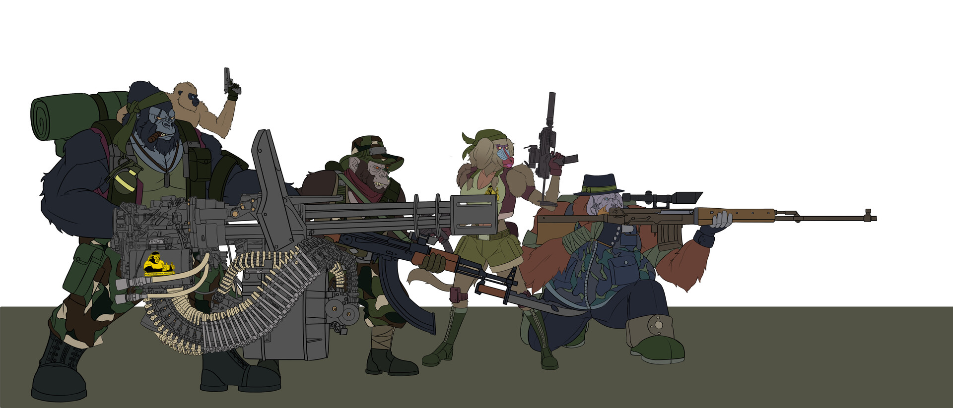 ArtStation - Metal-Apes