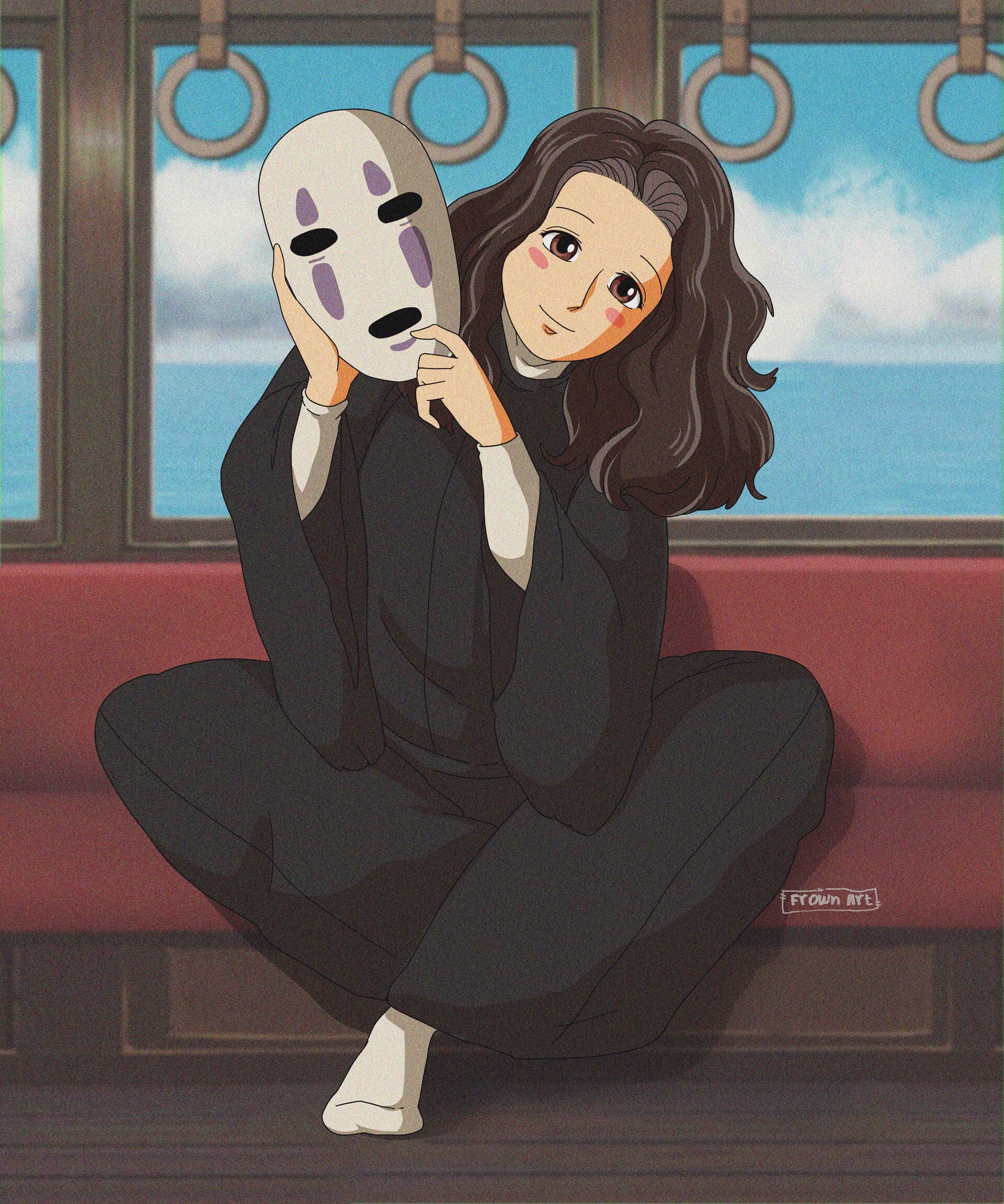 ArtStation - No face Ghibli Fan Art