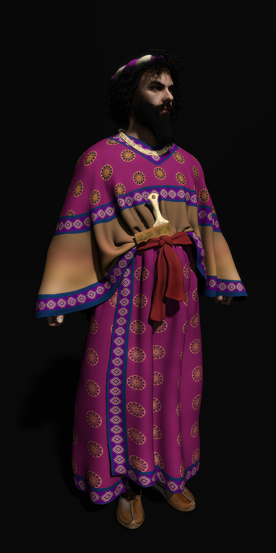 ArtStation - Persian Palace Guard of Darius I. 520BC