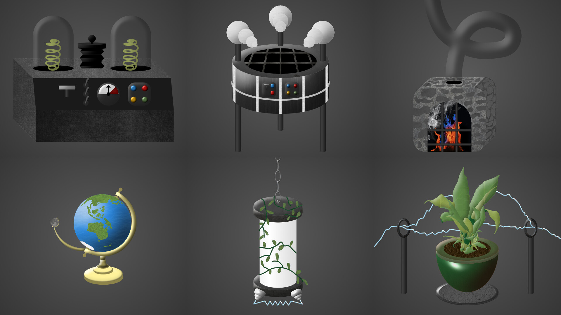 ArtStation - Mad Scientist Props