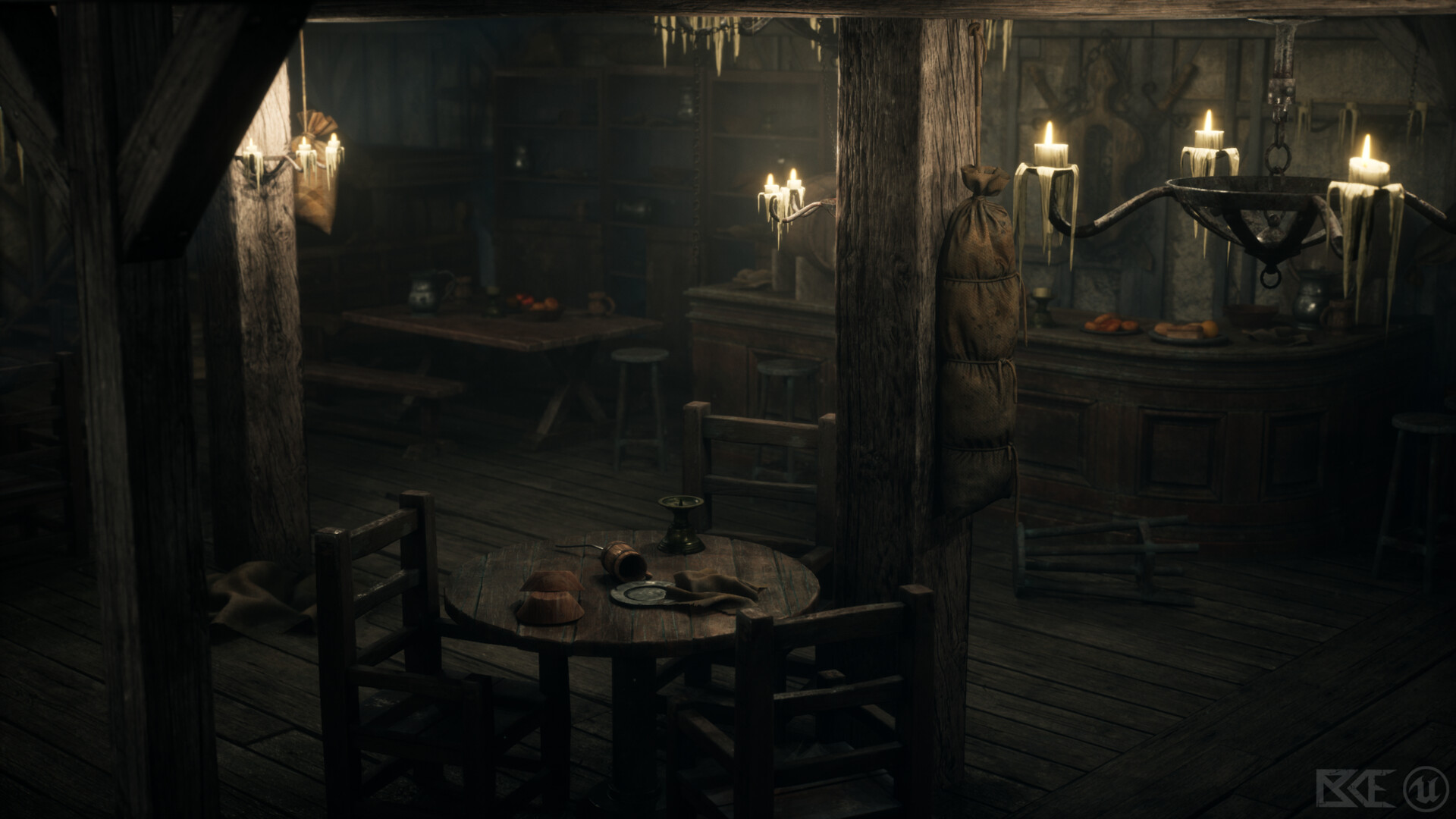 Santiago P.G. Art - Medieval Pub