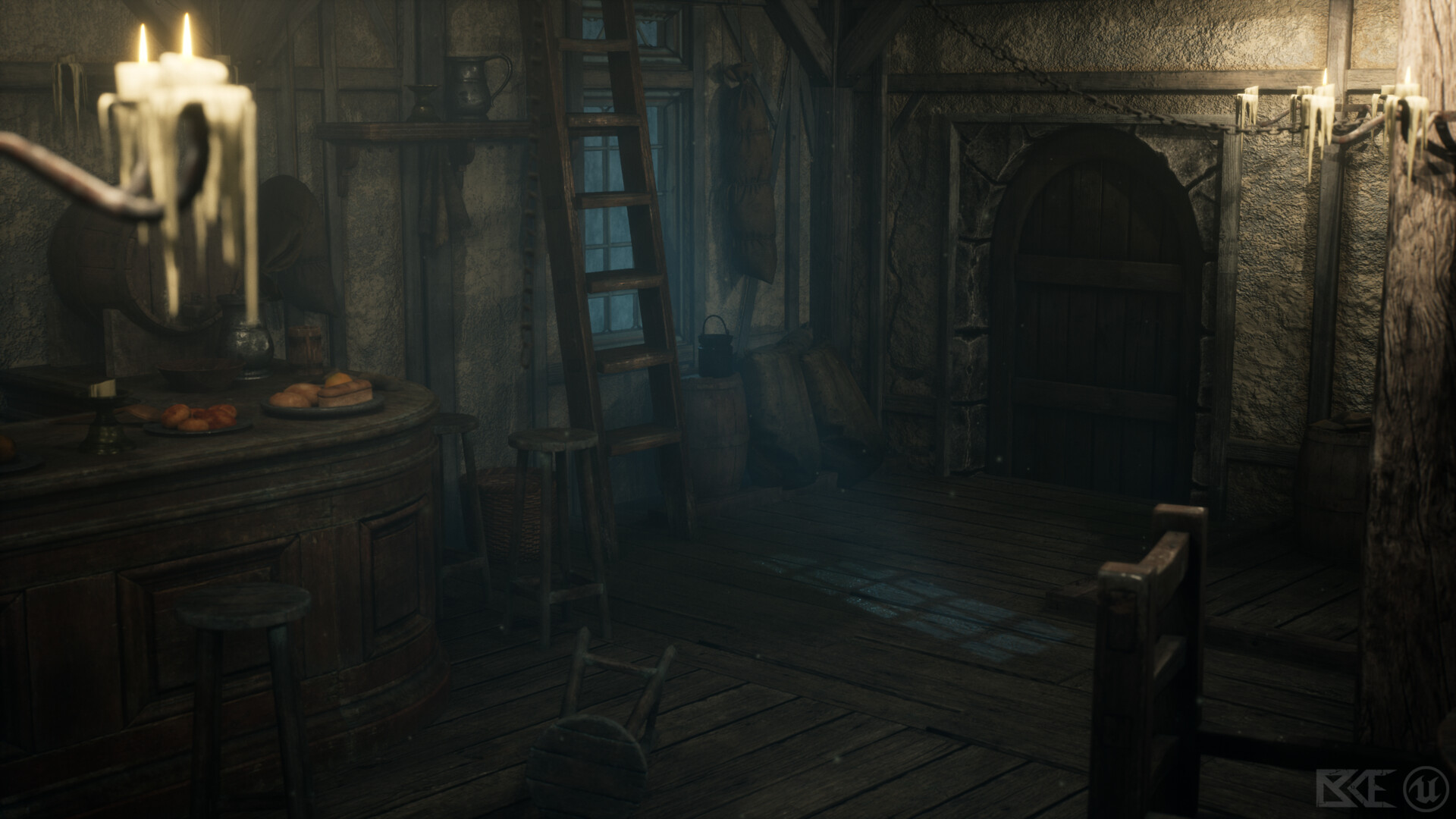 Santiago P.G. Art - Medieval Pub