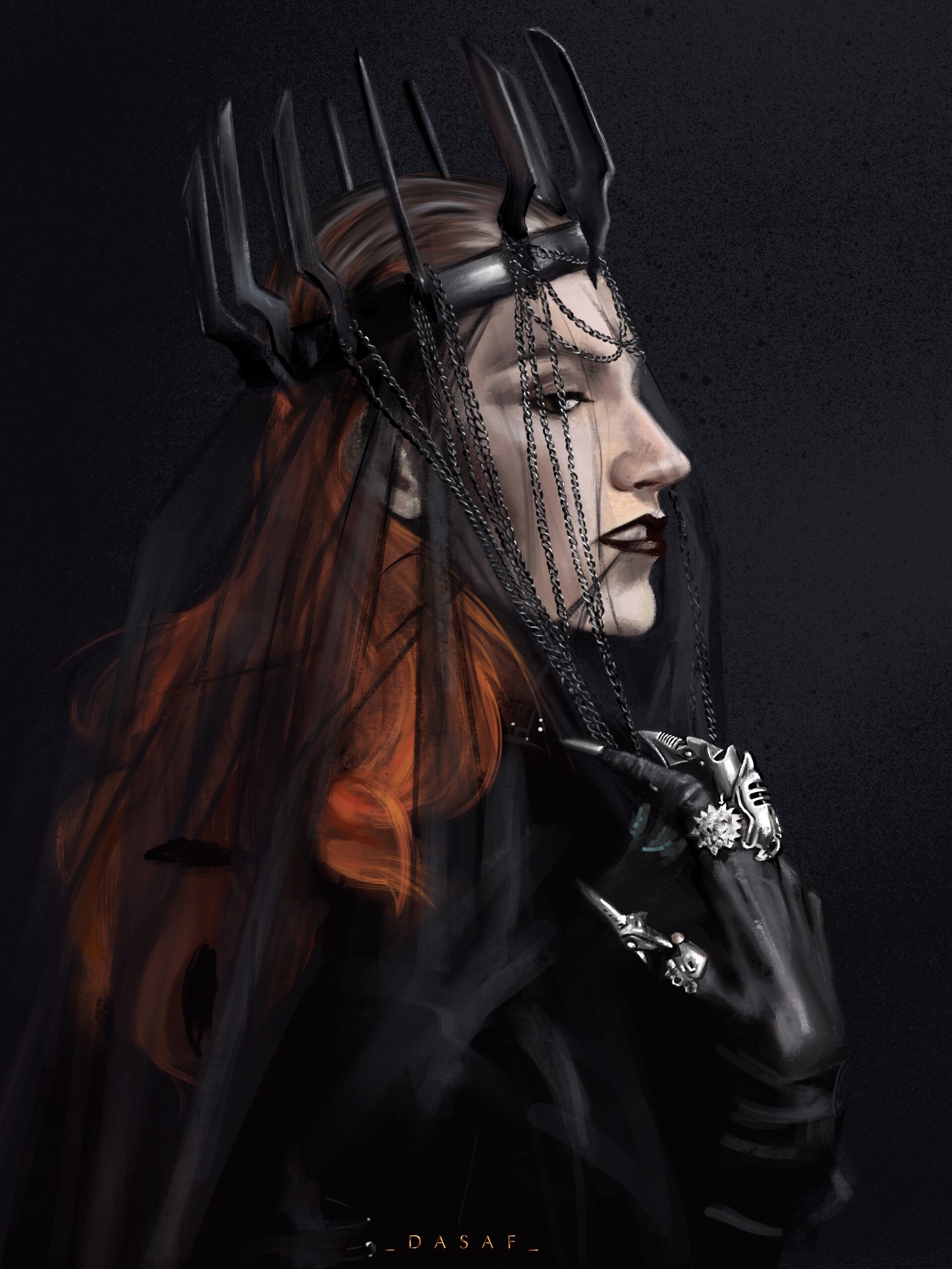 ArtStation - dark queen