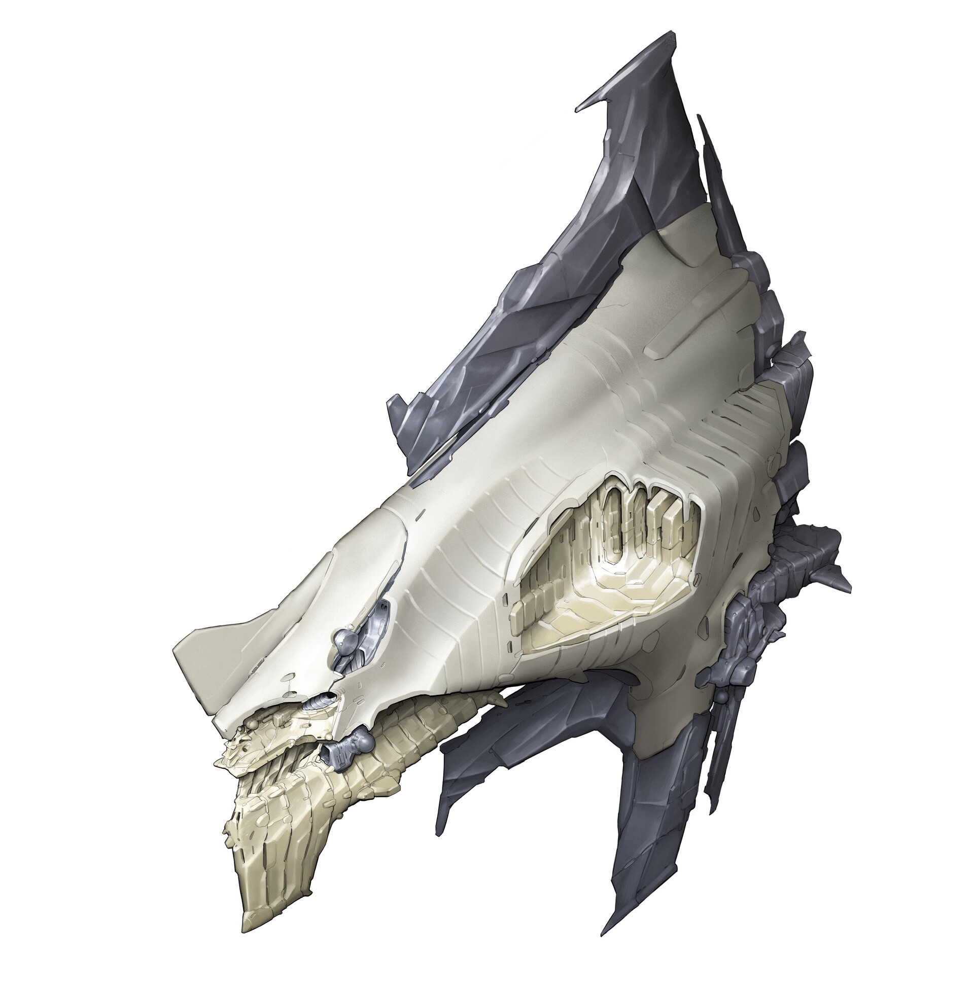 ArtStation - Skull Ship