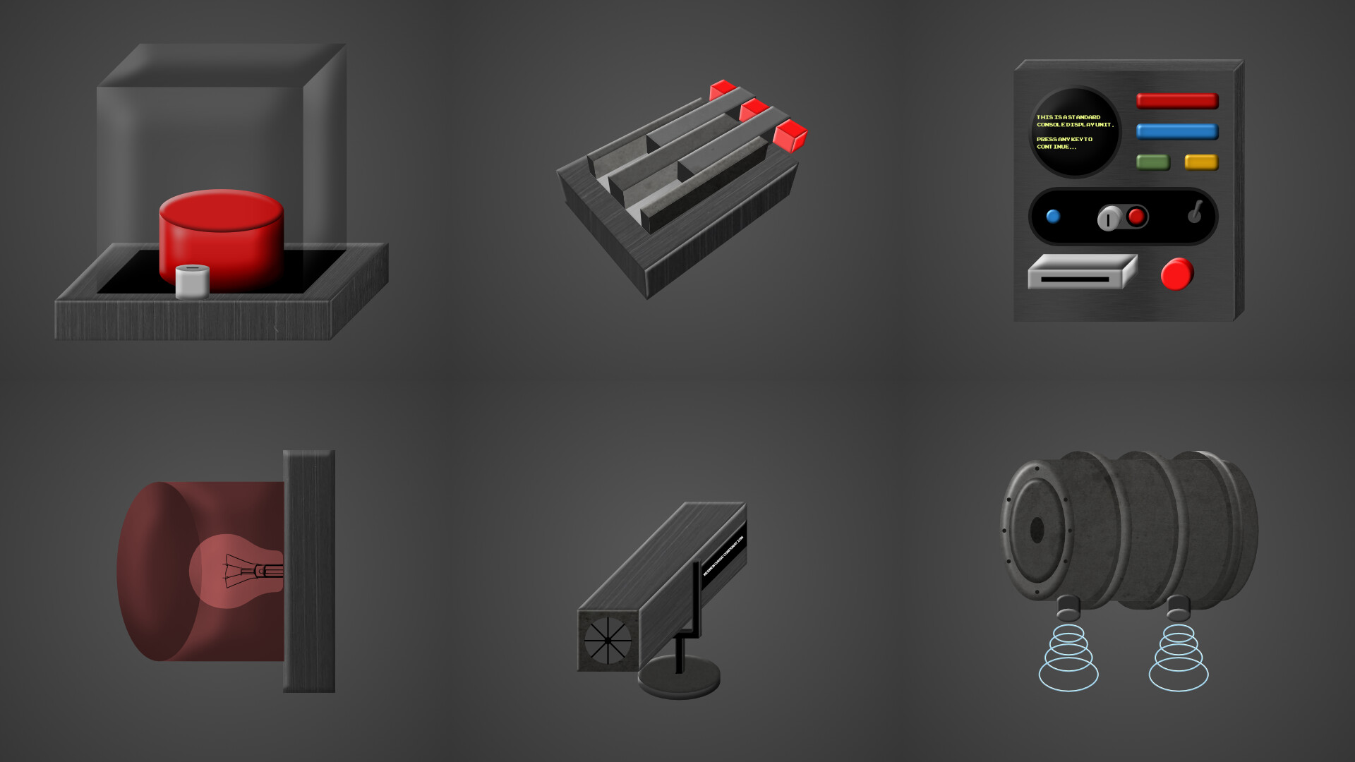 ArtStation - Space Station Props