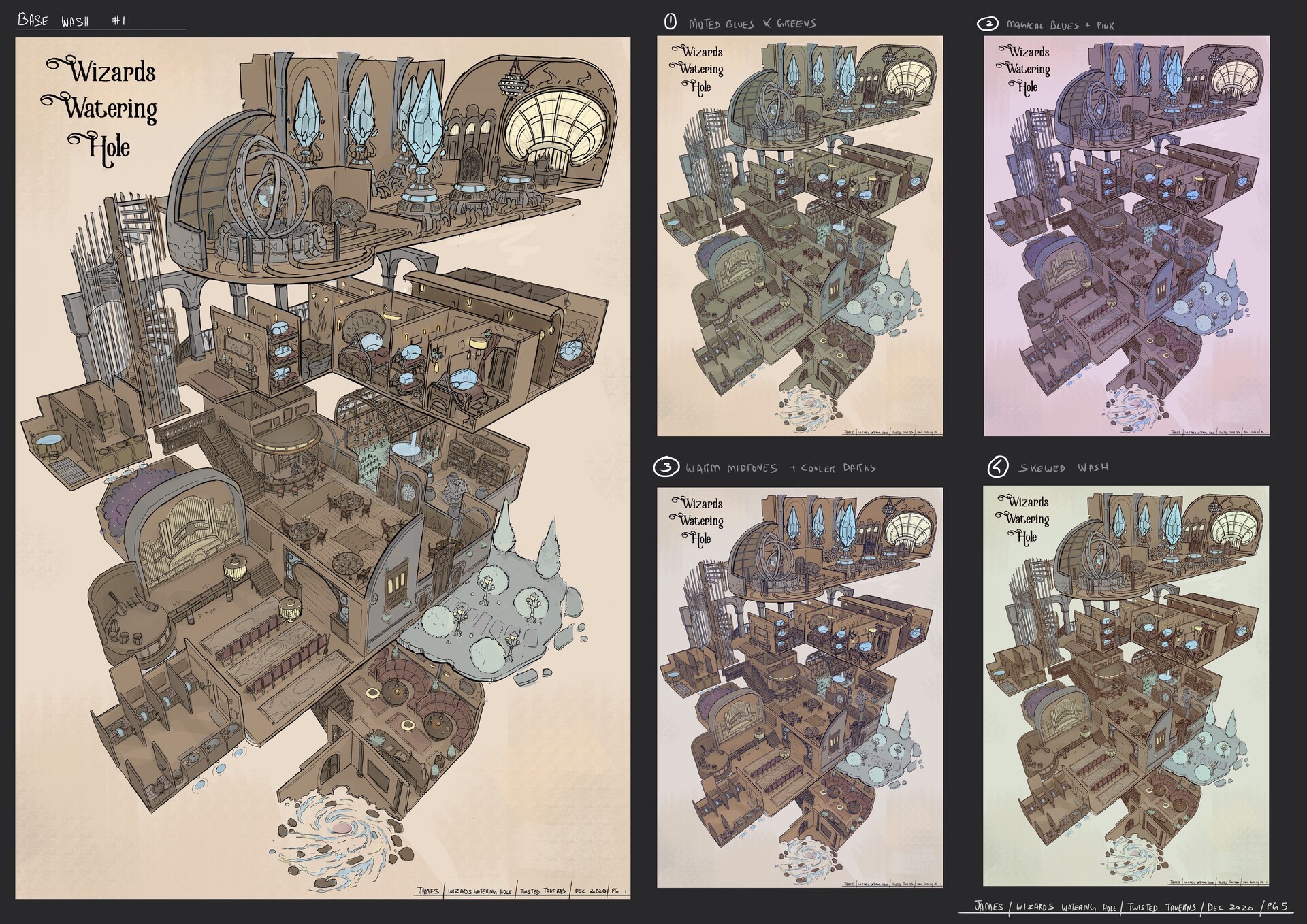 James Patel - Wizards Watering Hole - Interior Cutout