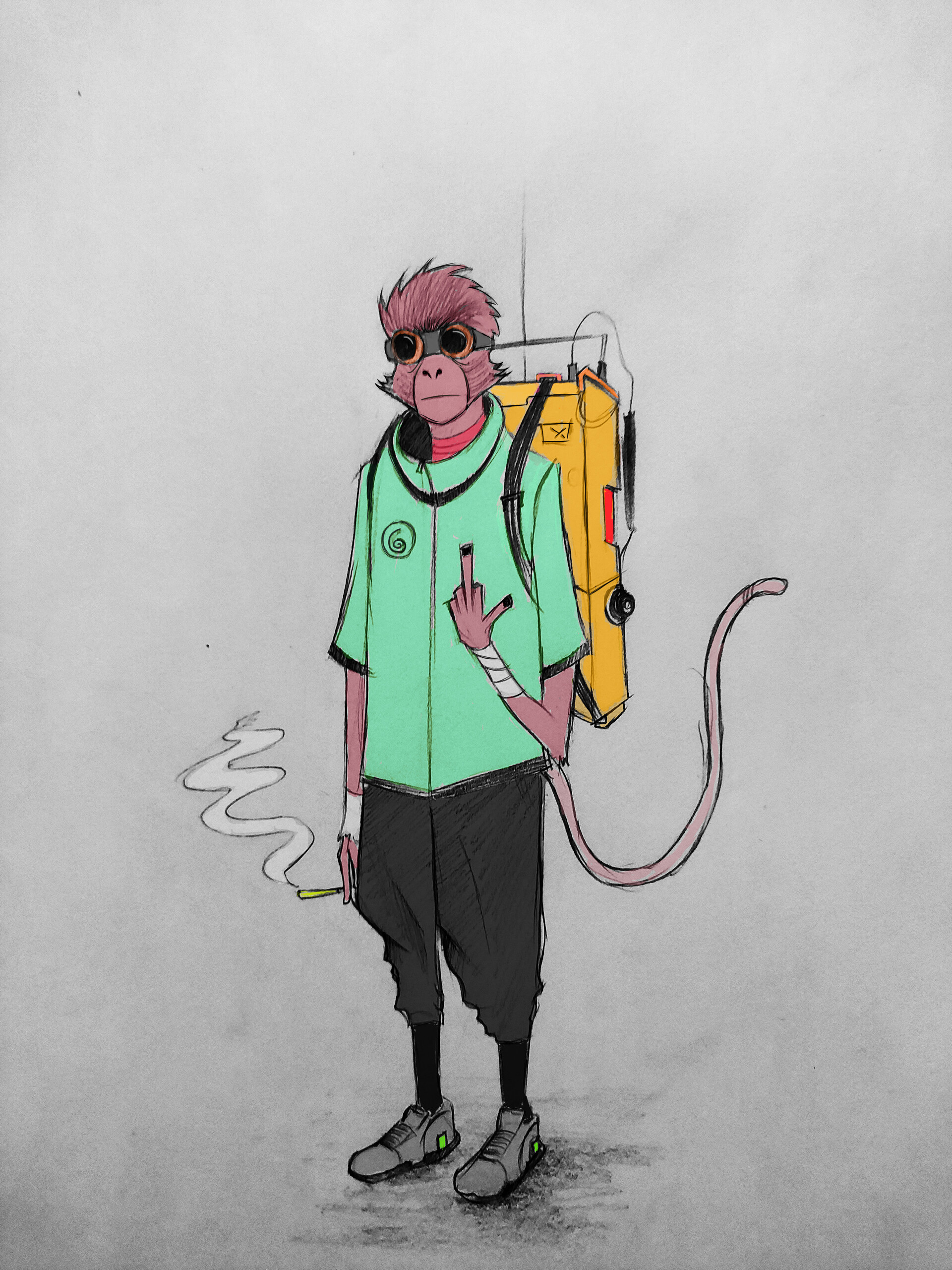 ArtStation - spliff monkey