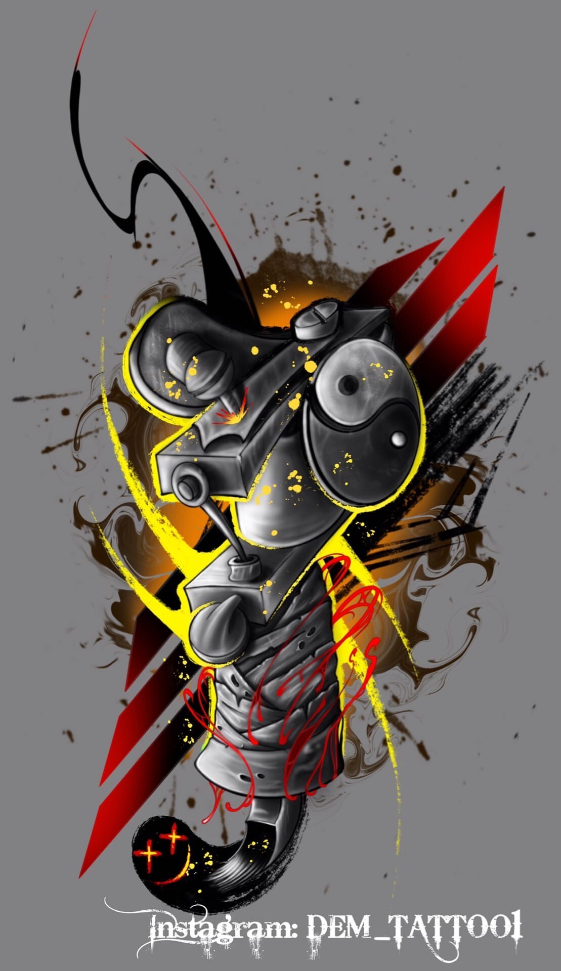 ArtStation - Tattoo Art Tattoo machine