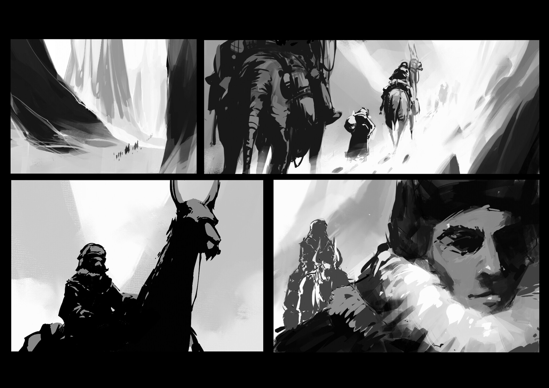 ArtStation - Graphic comps