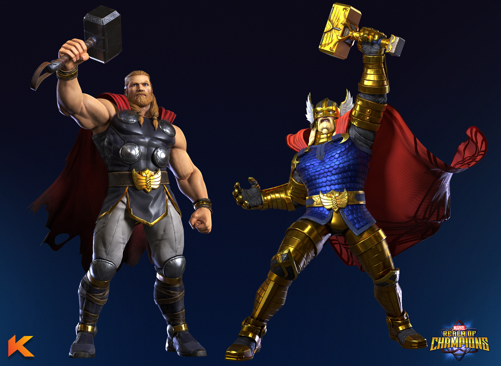 Gene Campbell - Marvel Realm of Champions: Thor stuff