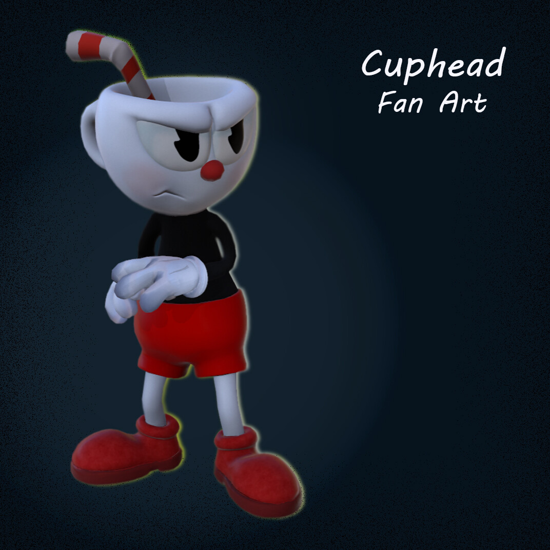ArtStation - Cuphead (Fan Art)