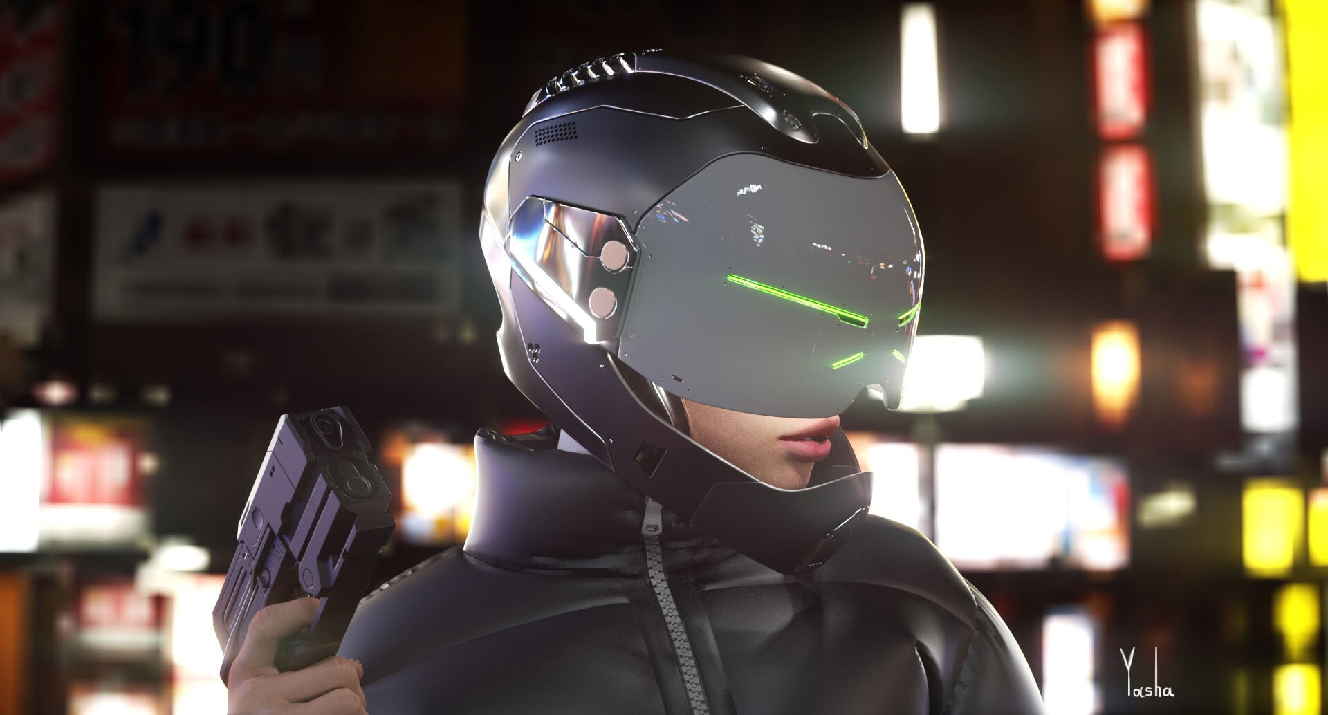 ArtStation - Wip , YASHA 1