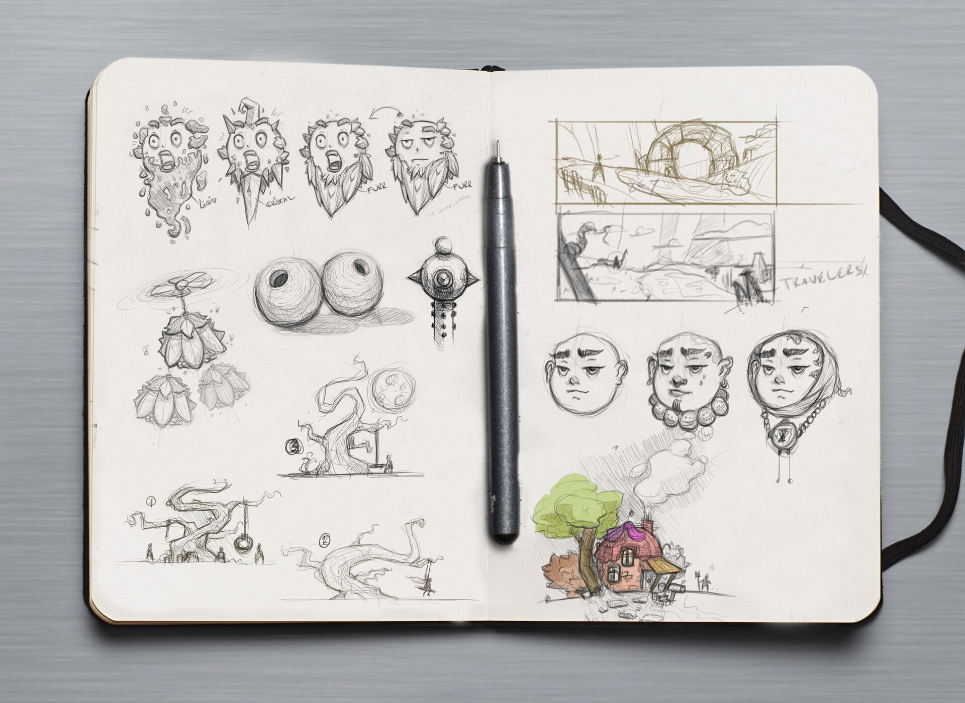 ArtStation - Random sketch and paint