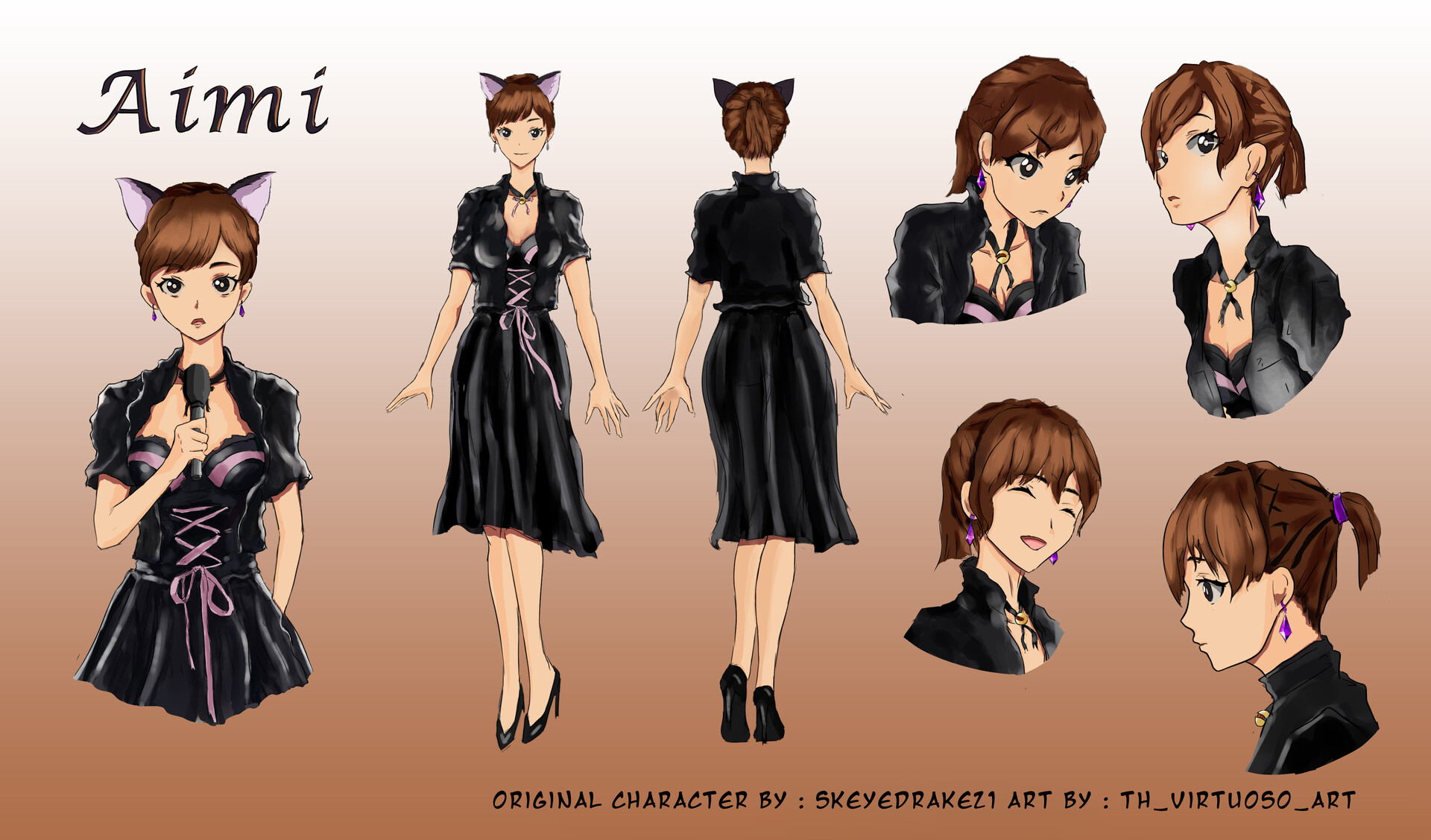 ArtStation - Aimi character design