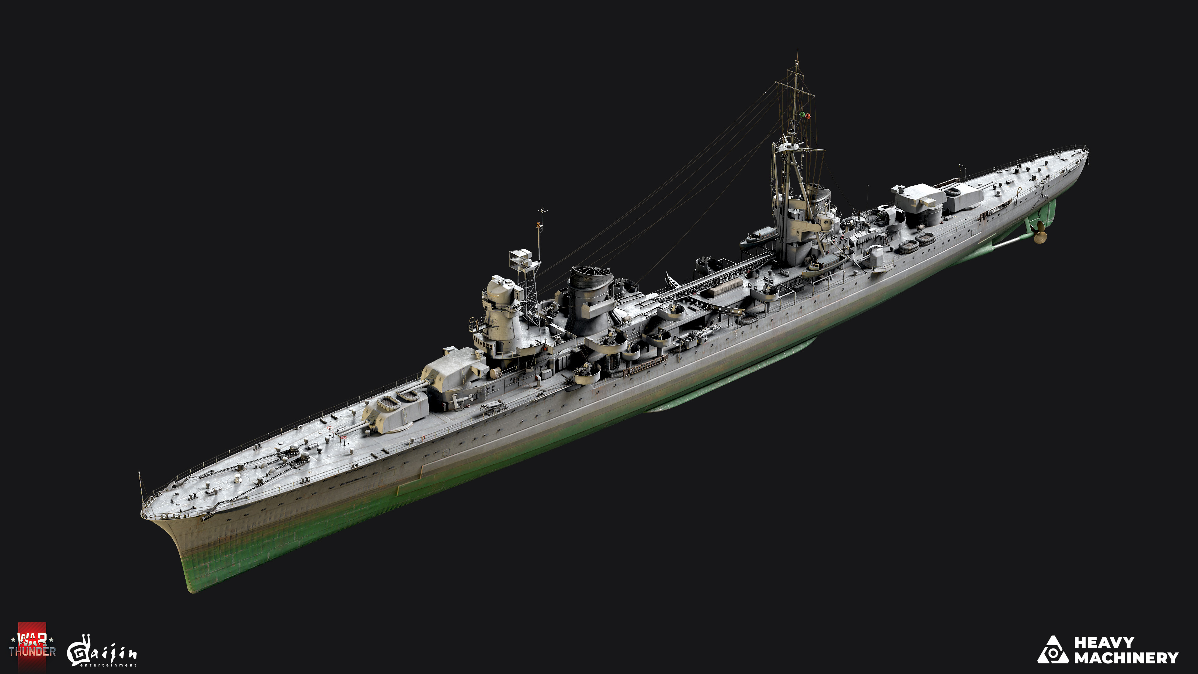 Heavy Machinery - Italian cruiser Raimondo Montecuccoli