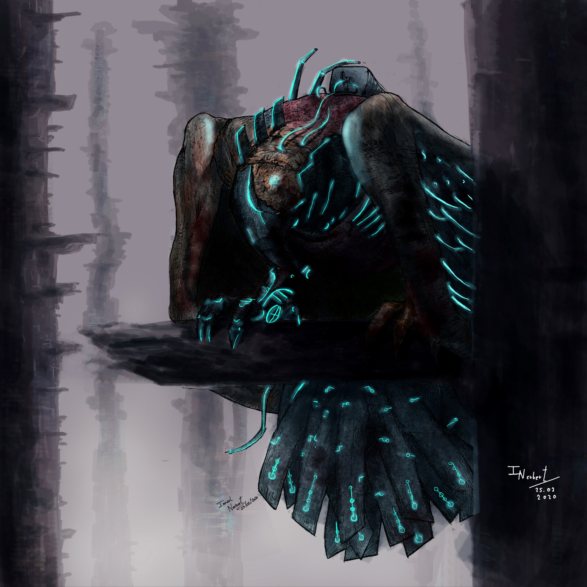 ArtStation - The metal bird