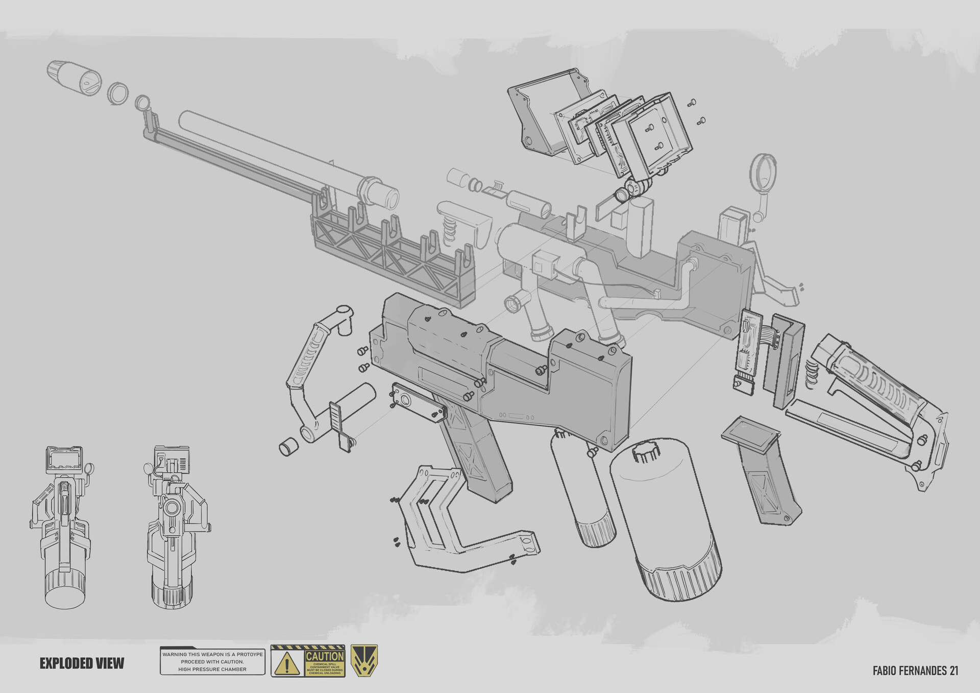 Fábio Fernandes - Flamethrower concept