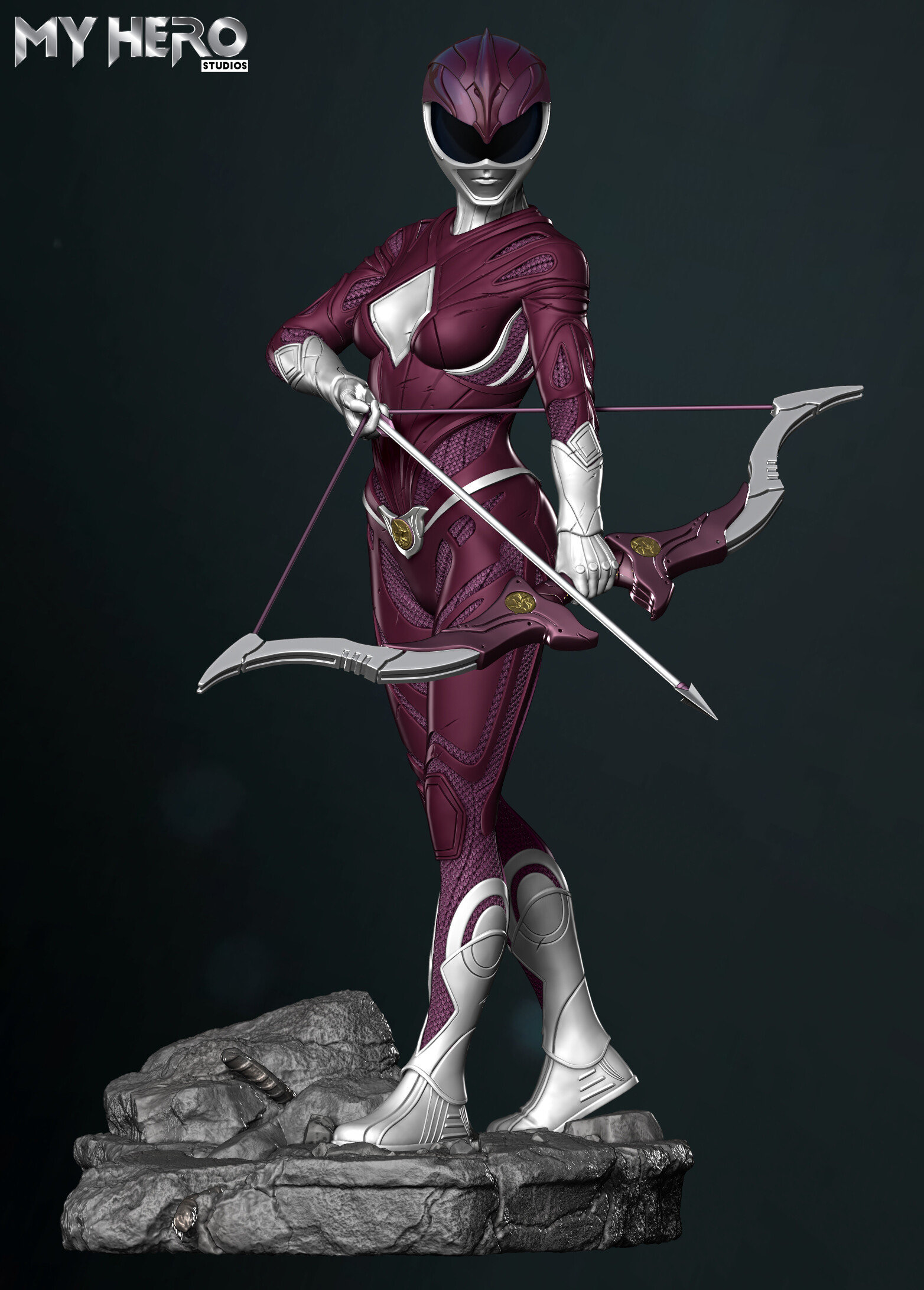 ArtStation - Pink Ranger