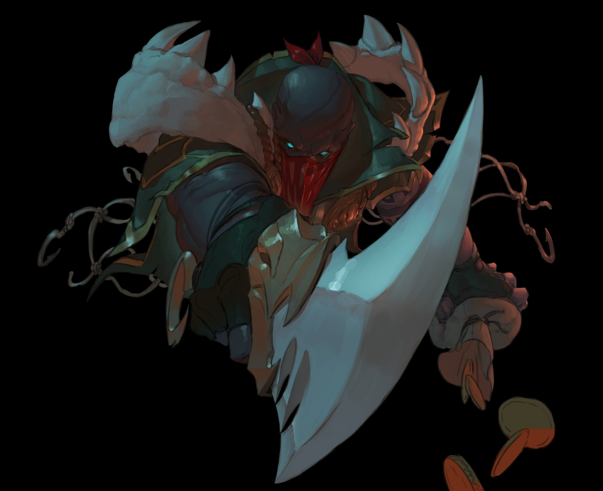 ArtStation - league of legends pyke doodle