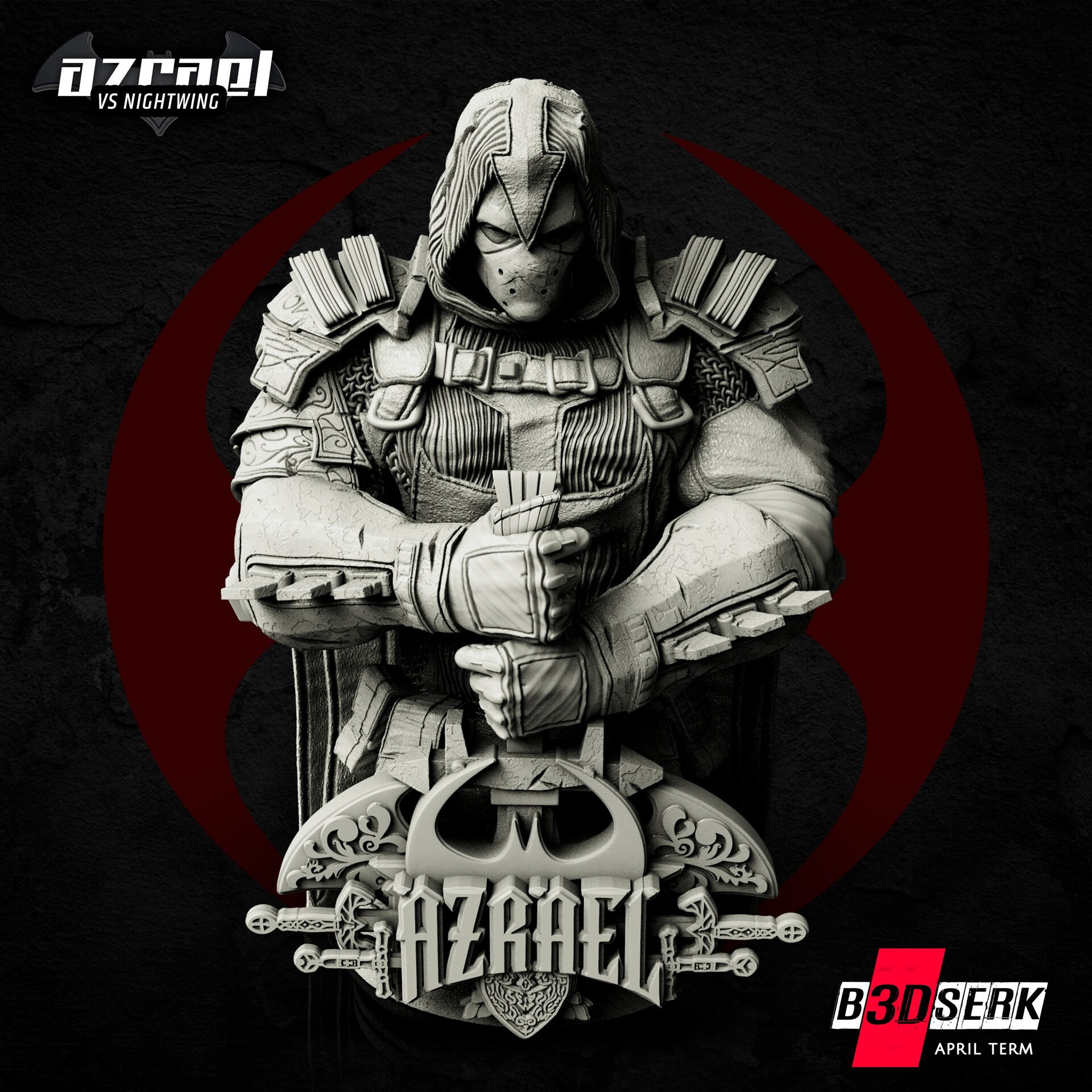 Herman Rojas B3DSERK - Azrael DC