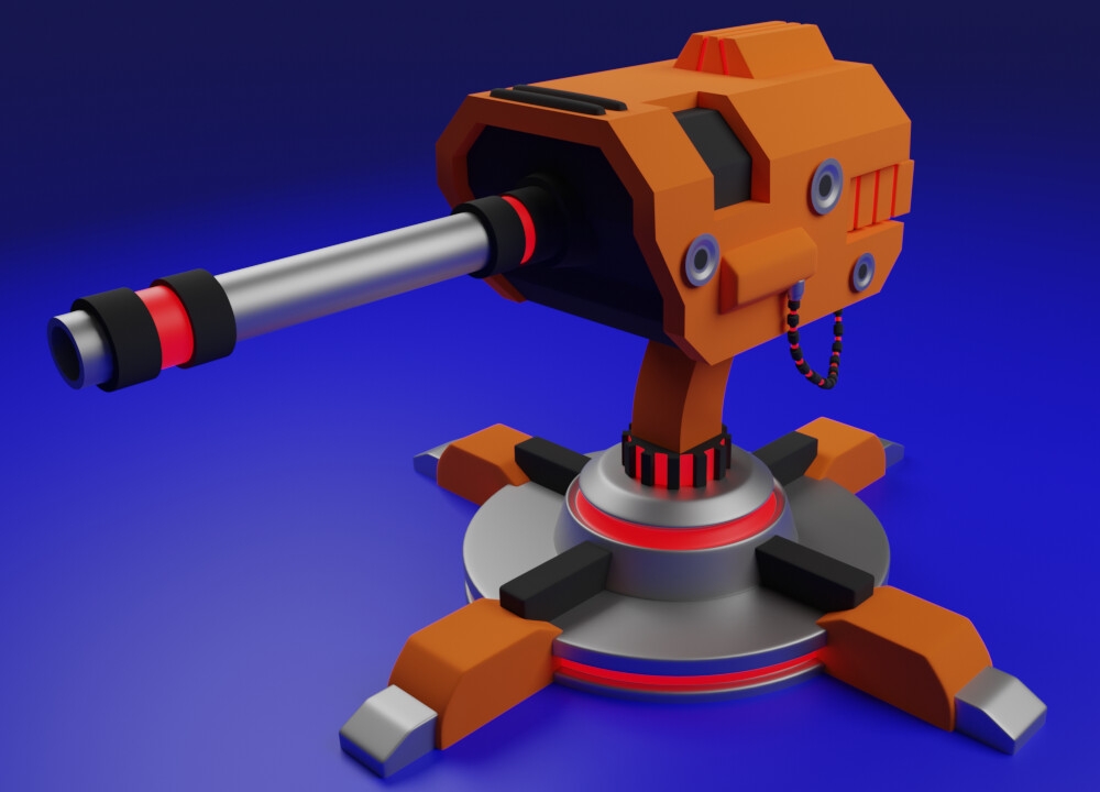 ArtStation - Sentry gun