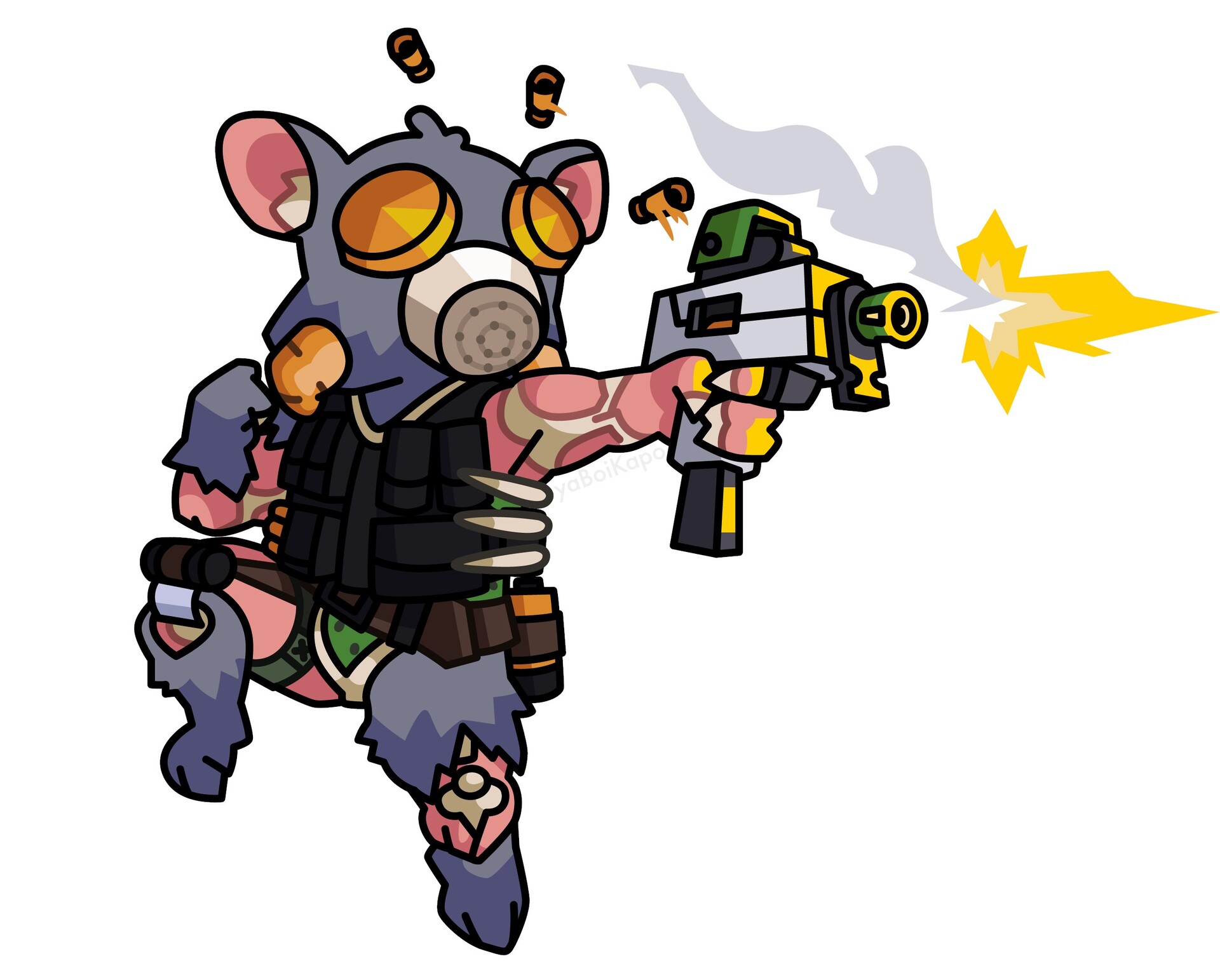 ArtStation - Pickle Rick Smoke