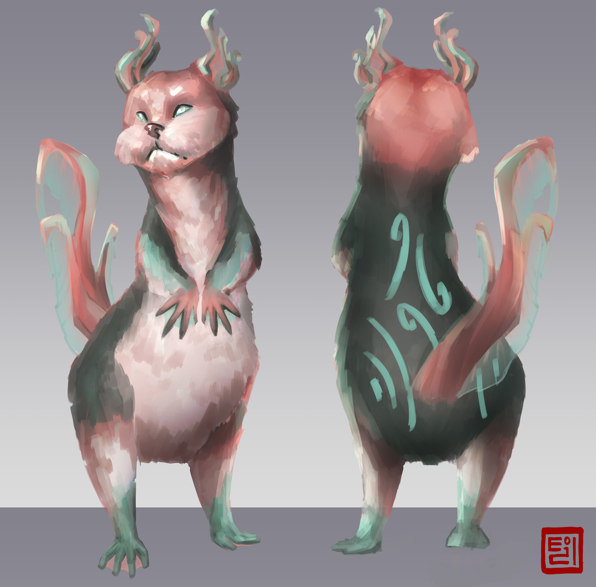 ArtStation - Mystical otter