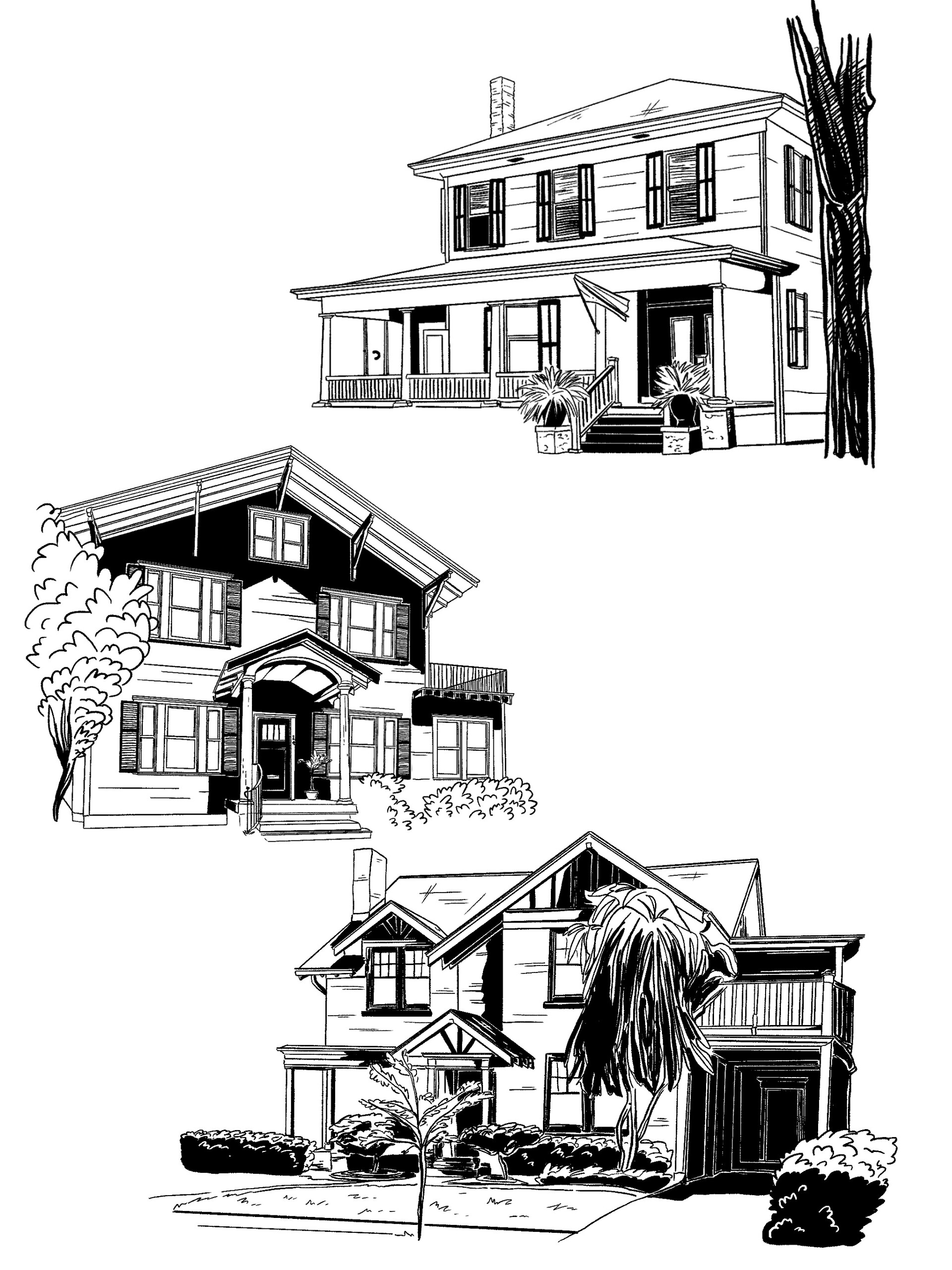 ArtStation - House Studies
