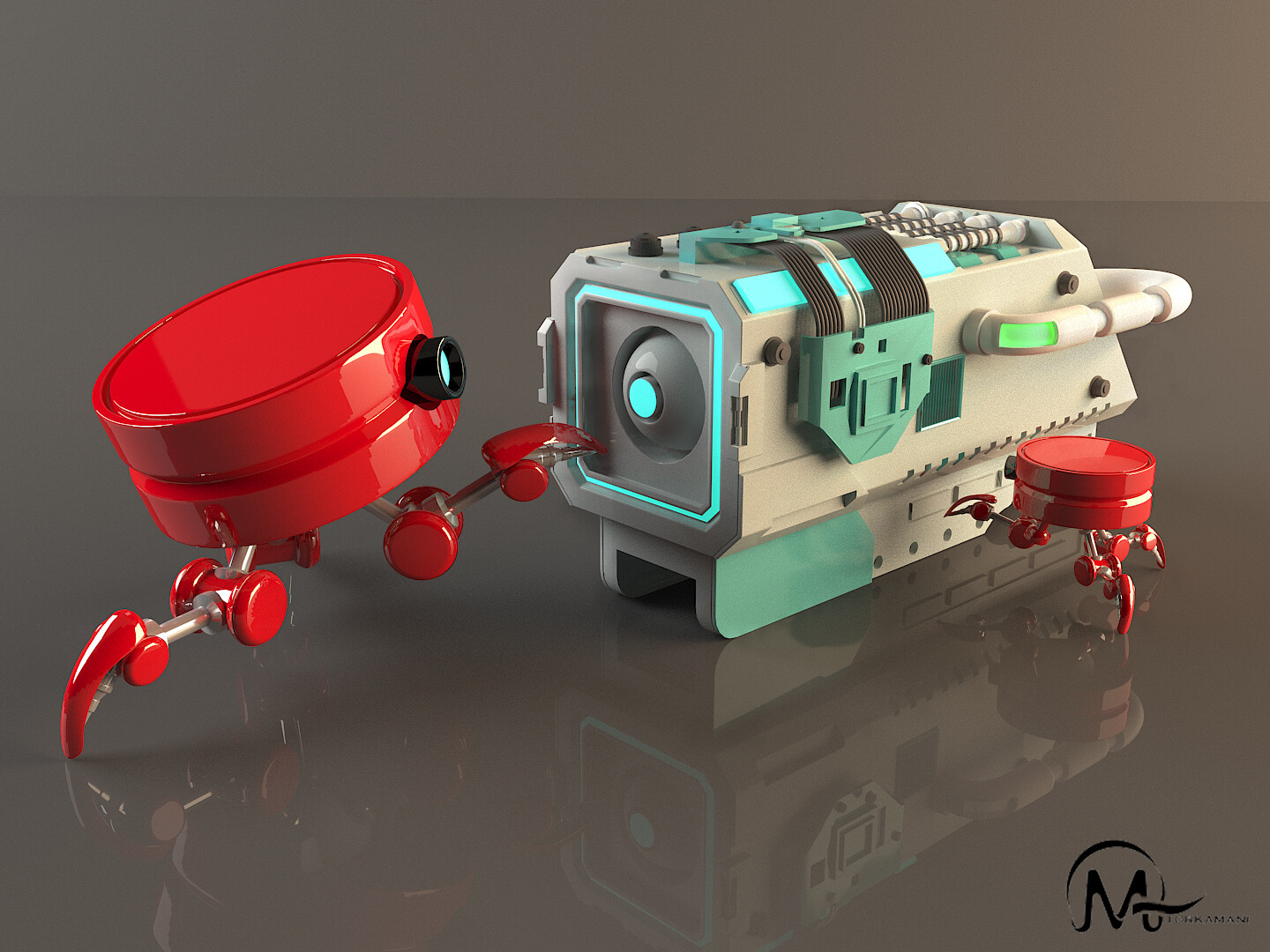 ArtStation - Tiny robot