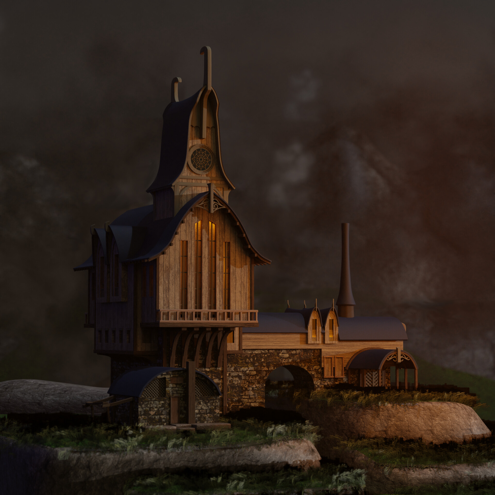 ArtStation - House of the Lord
