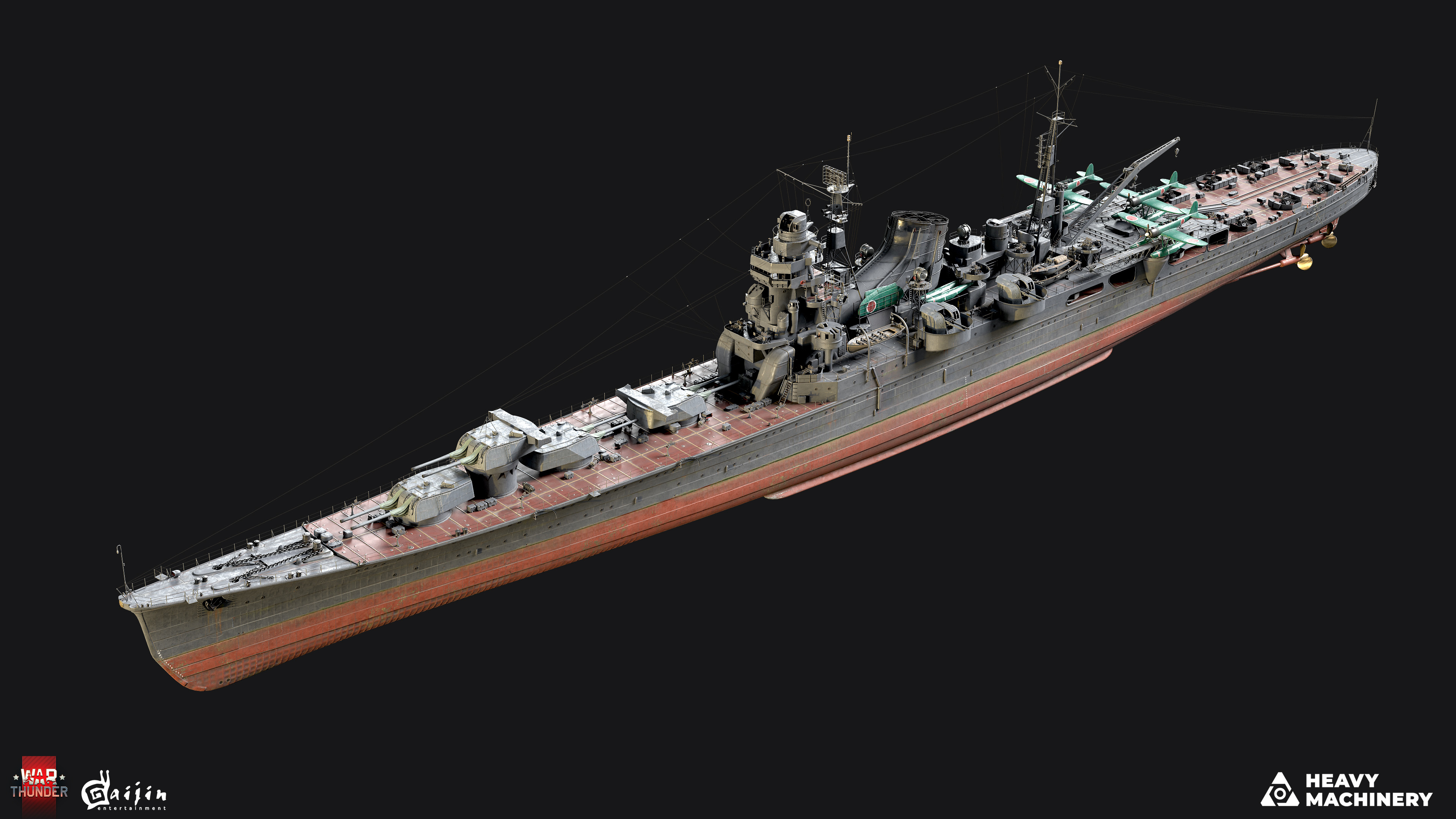 Heavy Machinery - IJN Heavy Cruiser Tone