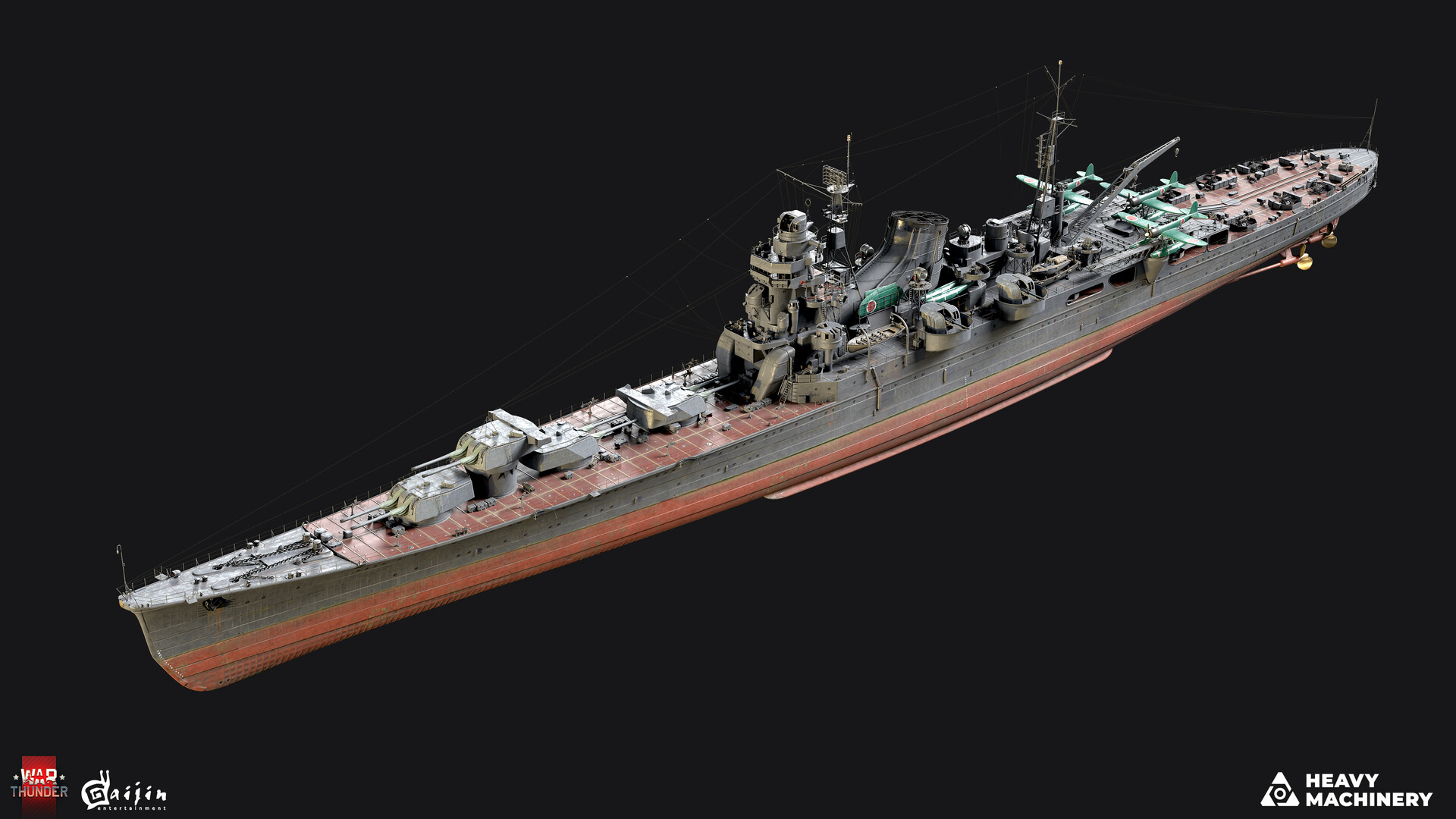 Heavy Machinery - IJN Heavy Cruiser Tone