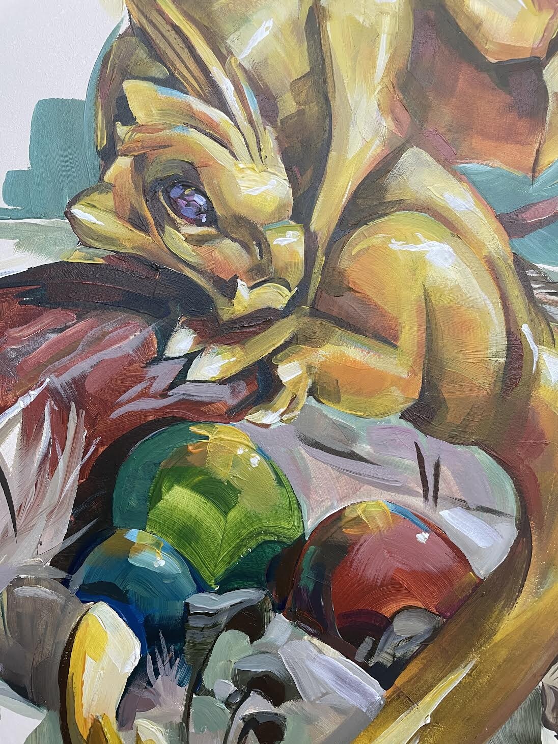 ArtStation - Dragon Triptych