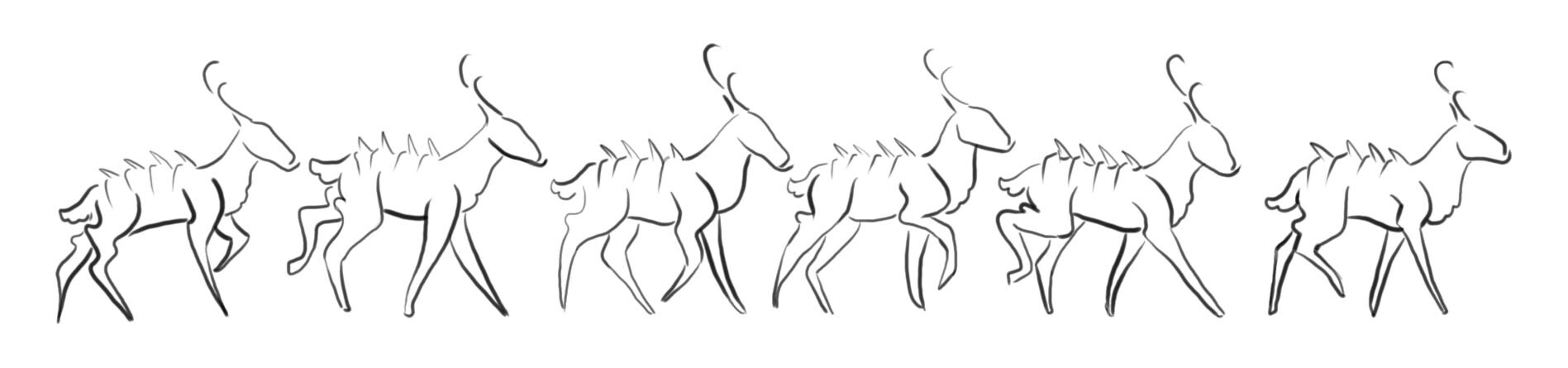 ArtStation - Creature Walk and Jump Cycle