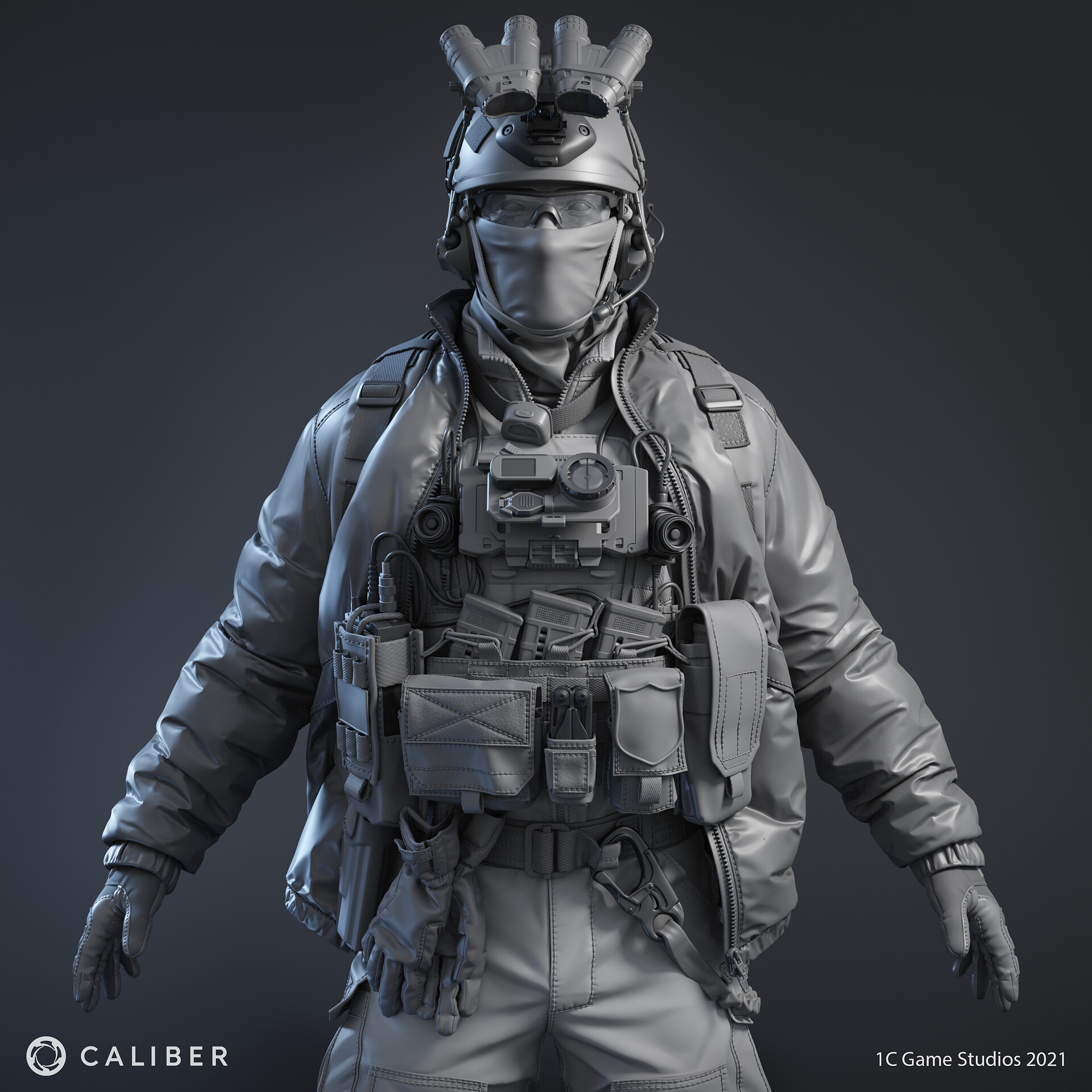 ArtStation - Caliber - Navy SEALs high poly