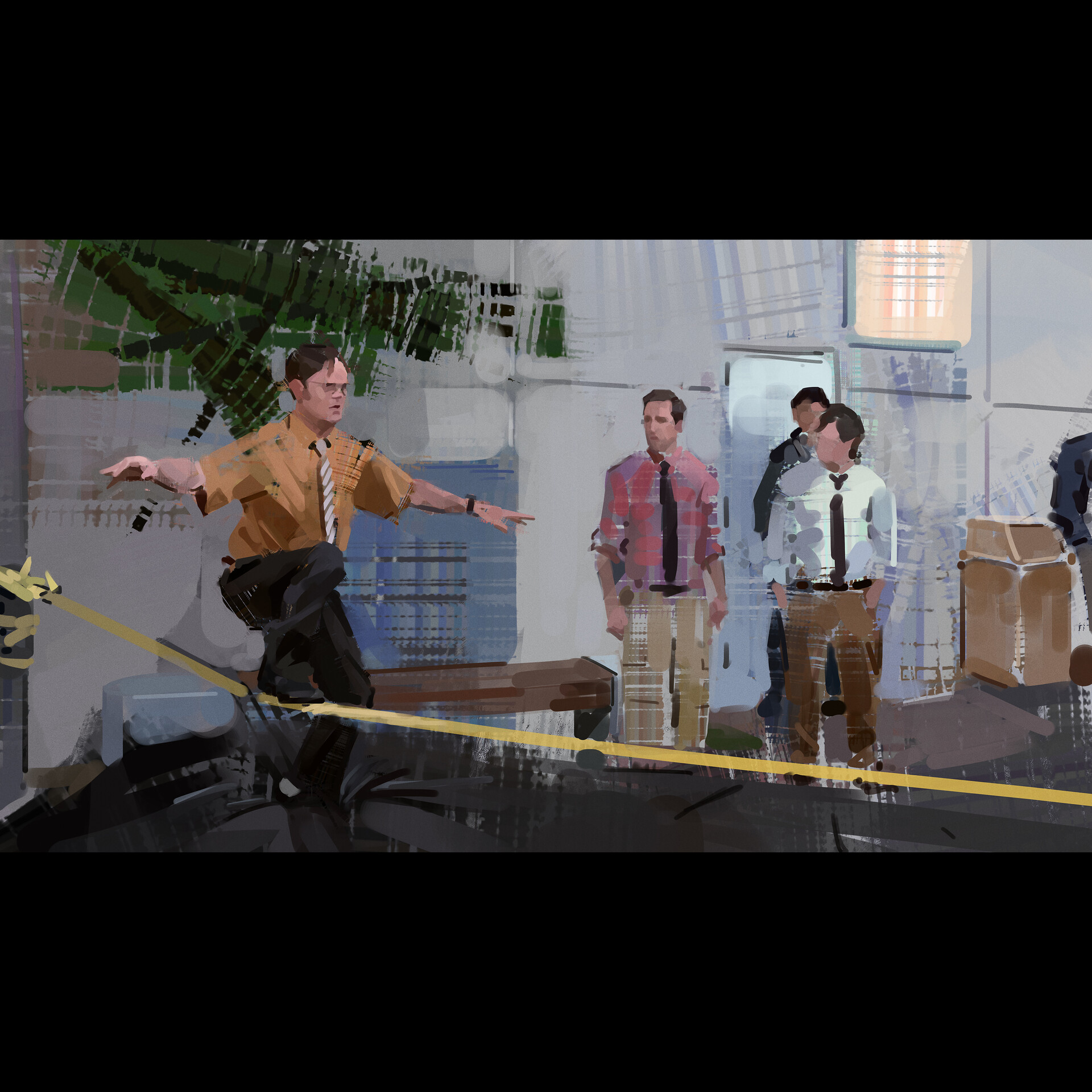 ArtStation - the original slackliner!