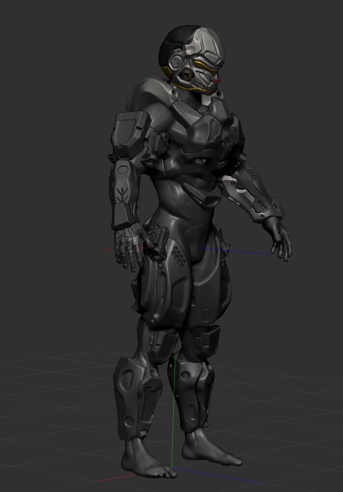 ArtStation - Halo style armor design!!!!