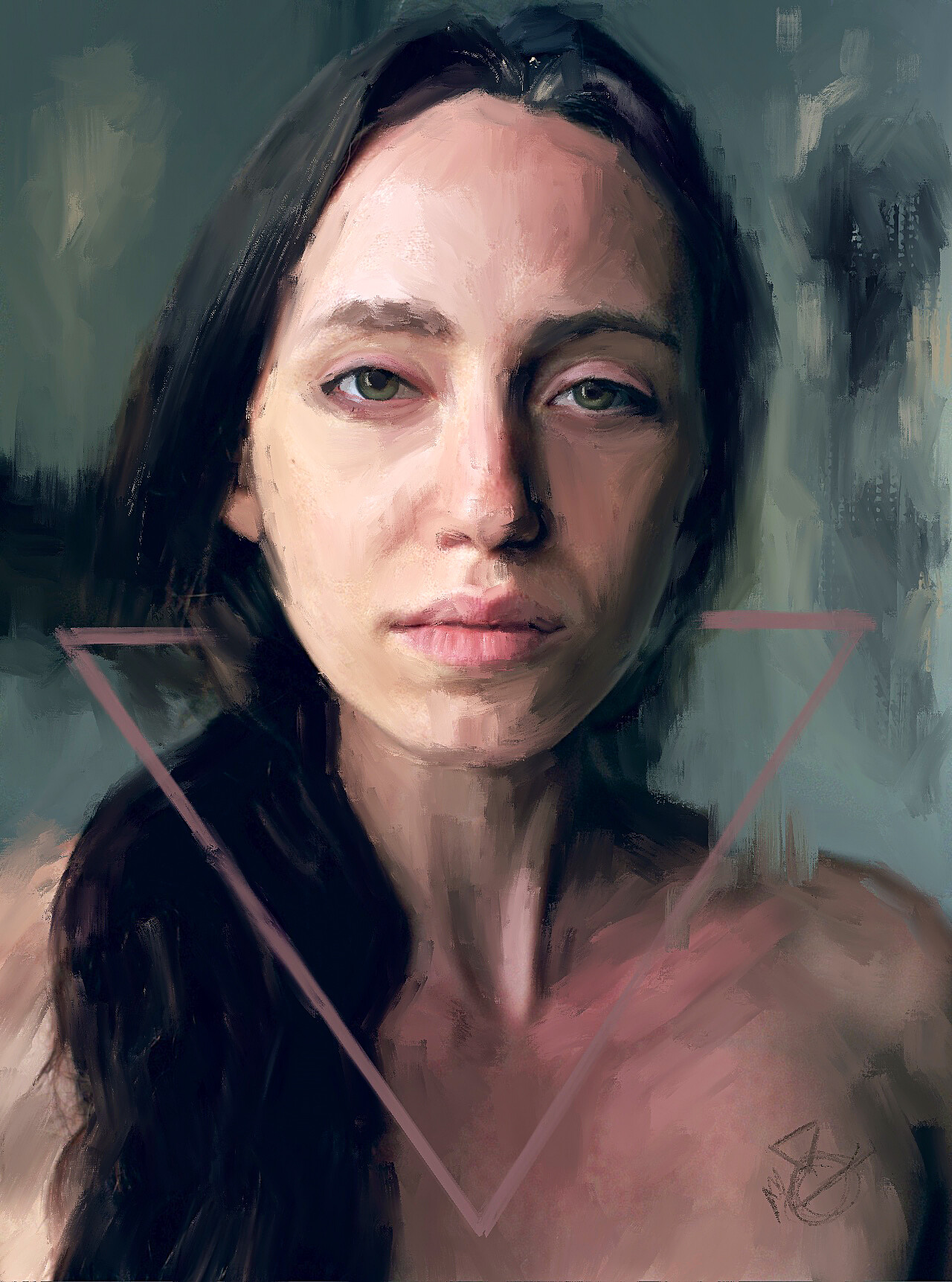 ArtStation - Experimental Portrait #0